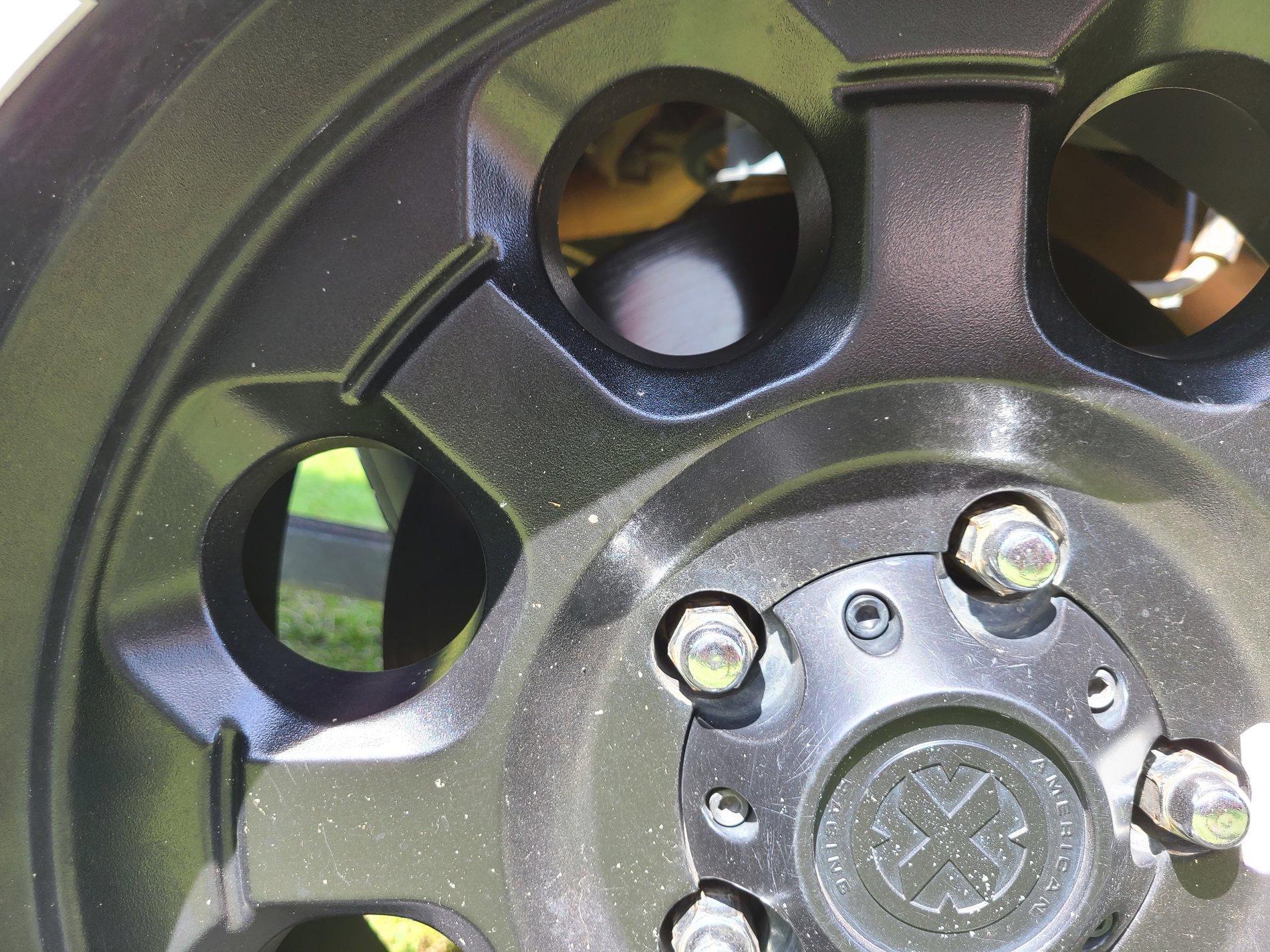 South Carolina - American Racing ATX series 18"x9" wheels with 295/70 ...