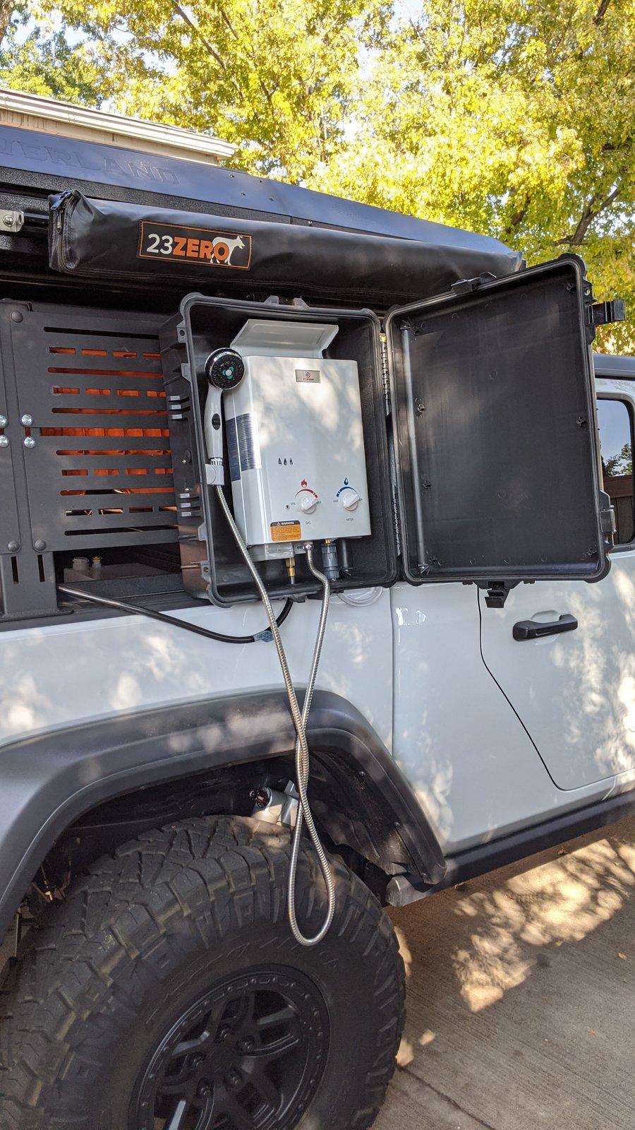 Shower / Hot Water on-board system | Jeep Gladiator (JT) News, Forum ...
