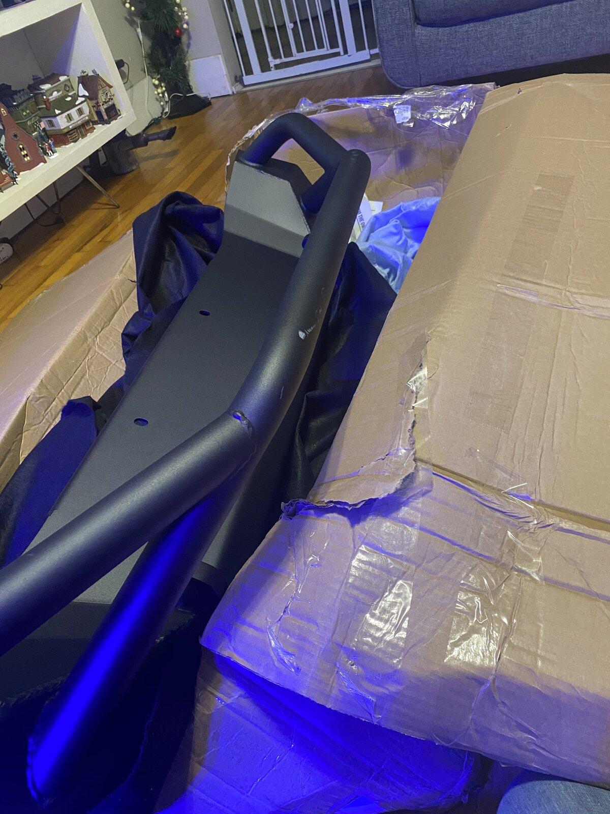 Damaged Front Bumper Upon Arrival...Again... | Jeep Gladiator (JT) News ...