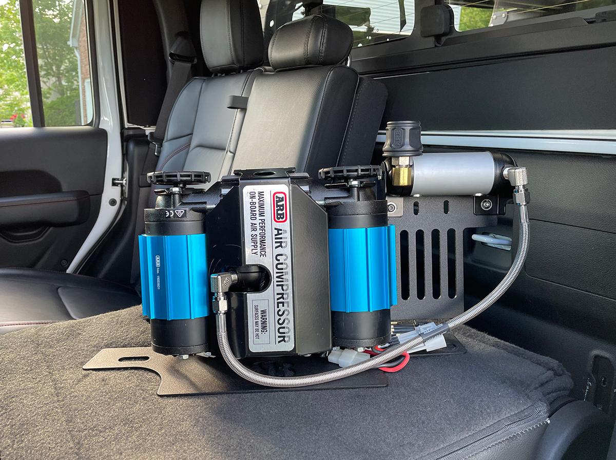 ARB Twin Compressor / 813 Fabrication & Design Compressor Mount Package ...