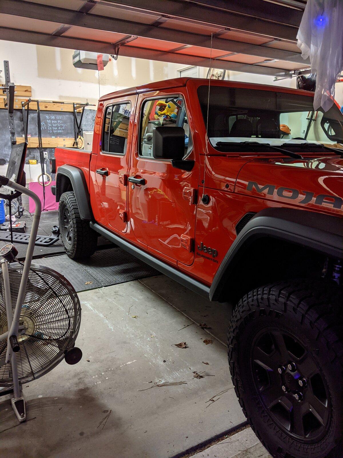 North Carolina - Mopar rock rails ($150) | Jeep Gladiator (JT) News ...