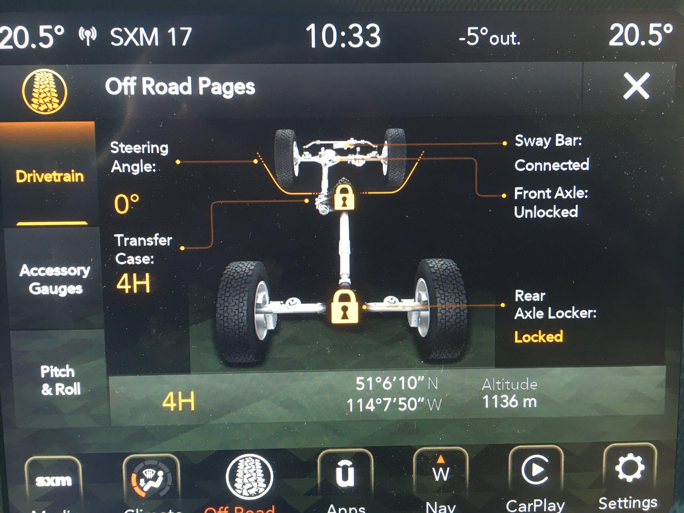 Front + Rear Lockers in 4H | Jeep Gladiator (JT) News, Forum, Community ...