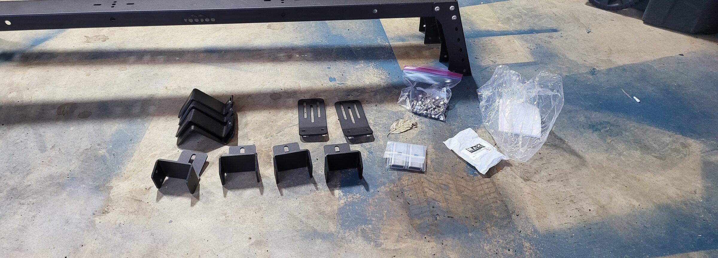 Virginia - KB Voodoo MAX Modular 10" Steel Rack (includes tonneau ...