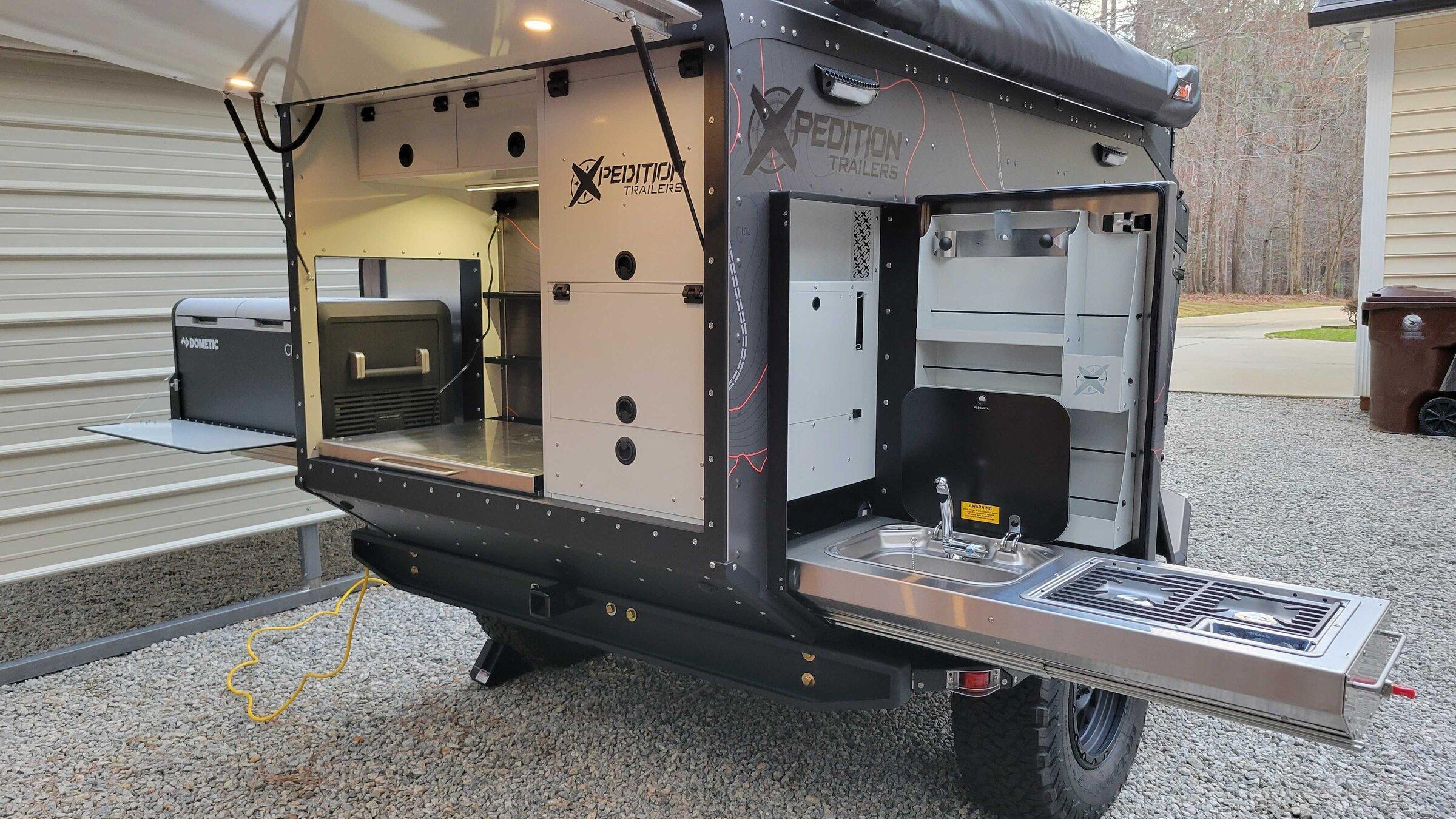 Sharing some pics of my Xpedition Voyager overland trailer build | Jeep ...