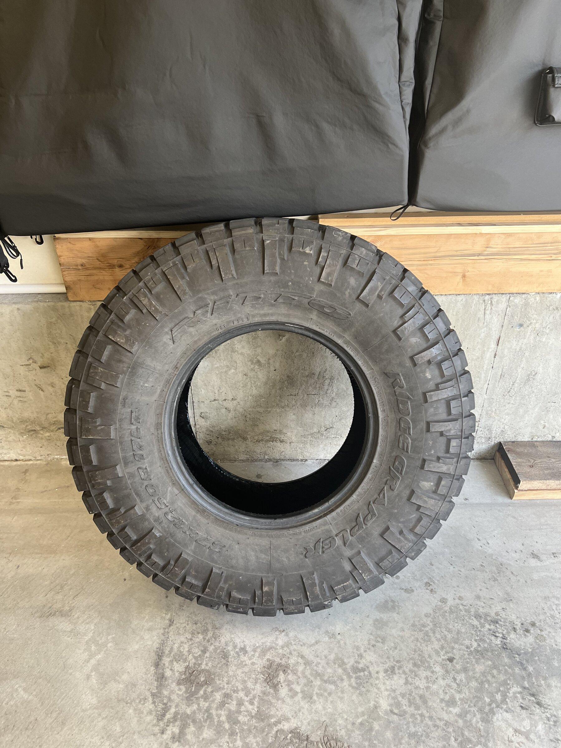 Colorado - 37" NITTO RIDGE GRAPPLER (5) $800 OBO | Jeep Gladiator (JT ...
