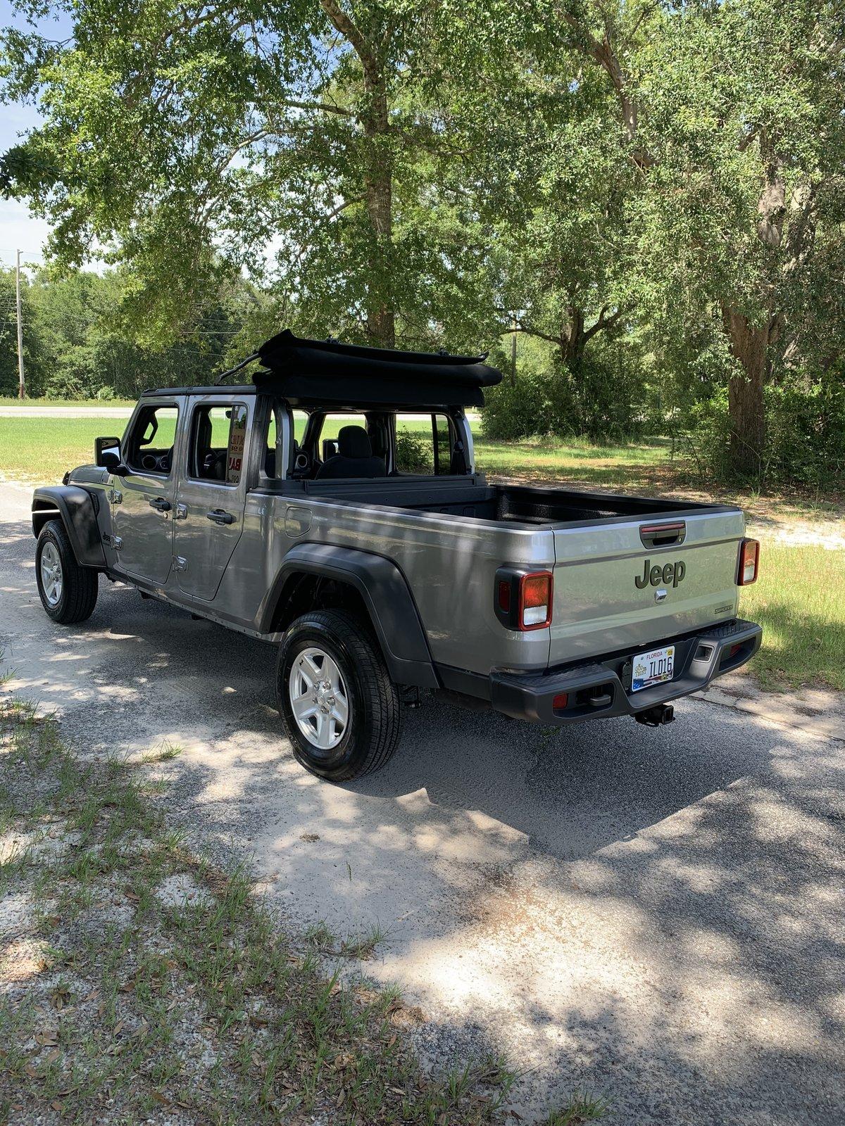 Pics with the soft top down (not off)? | Page 2 | Jeep Gladiator (JT ...
