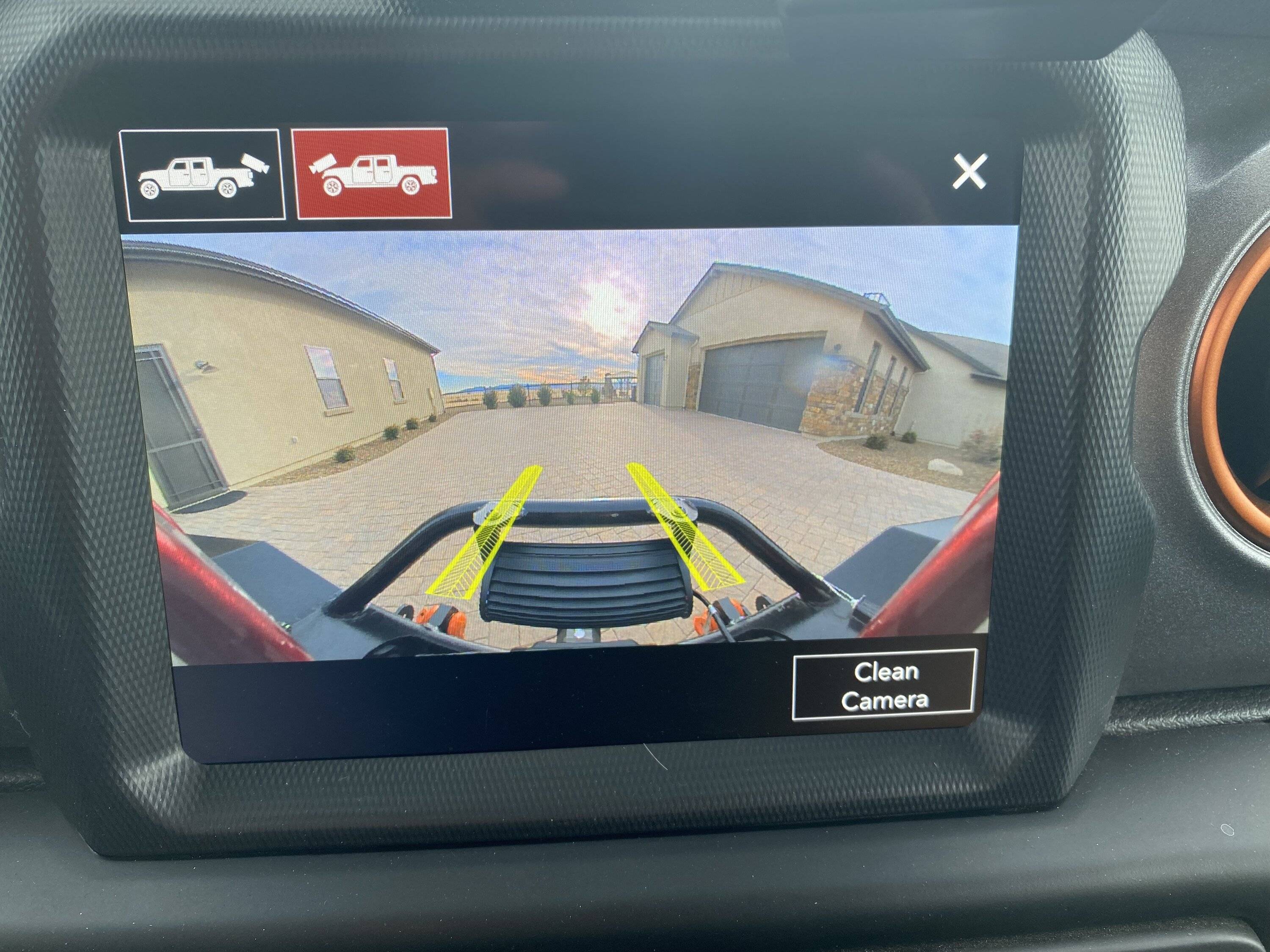 Front camera or trail camera and front bumper obstruction | Jeep ...