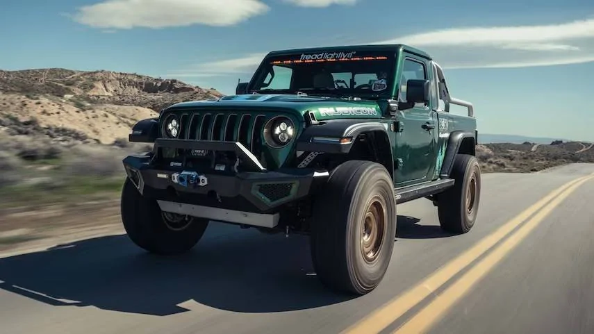 Quadratec's JTe Gladiator Build: The Forbidden Modern-Day Scrambler ...