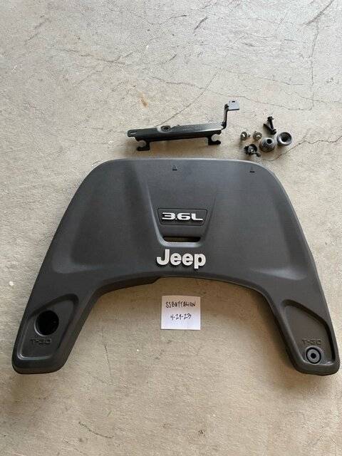 California - New - Factory Engine Cover/Hardware for 3.6L | Jeep ...
