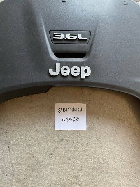 California - New - Factory Engine Cover/Hardware for 3.6L | Jeep ...