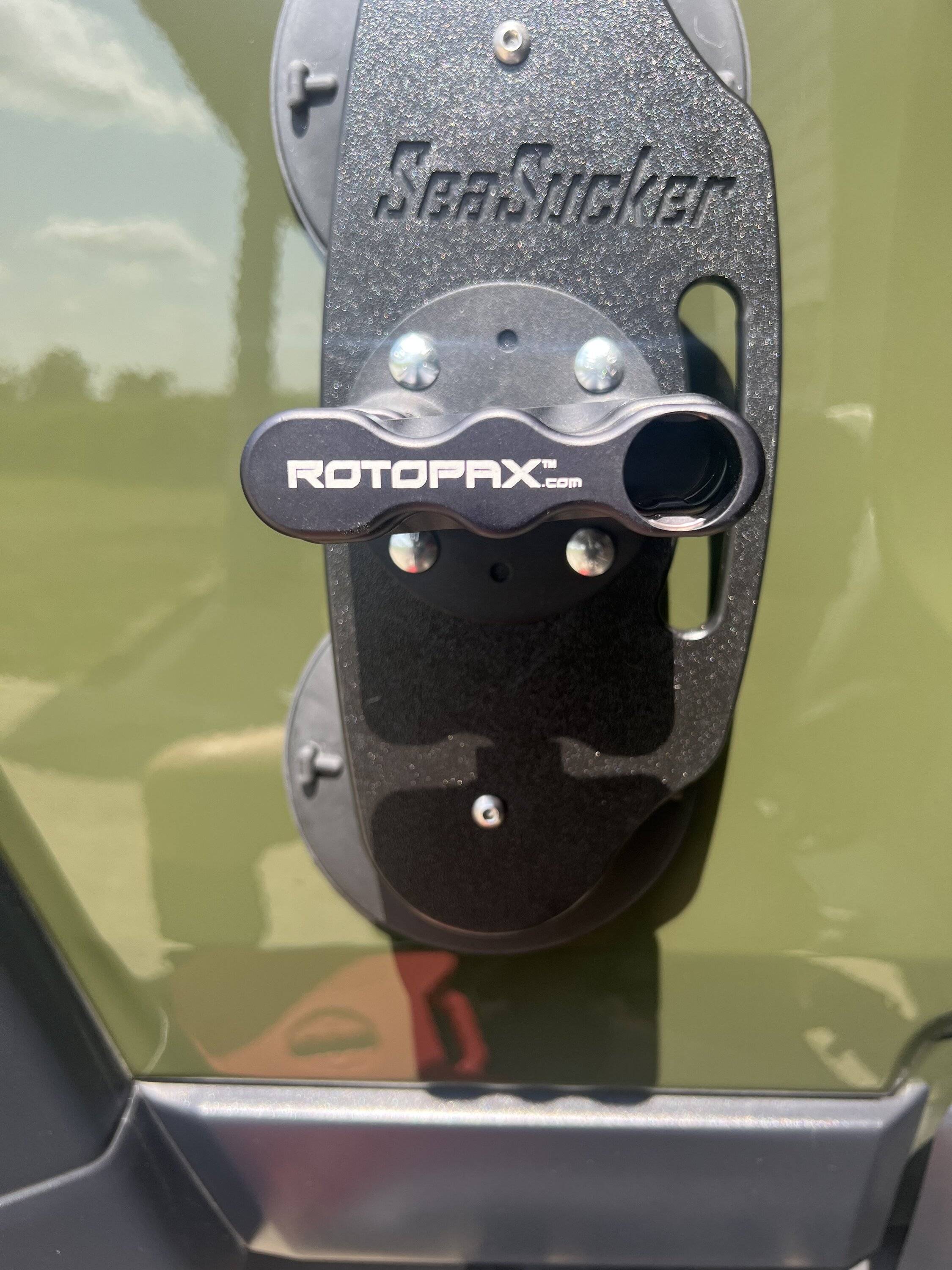Mounting rotopax and or traction boards on exterior of RSI Smartcap ...