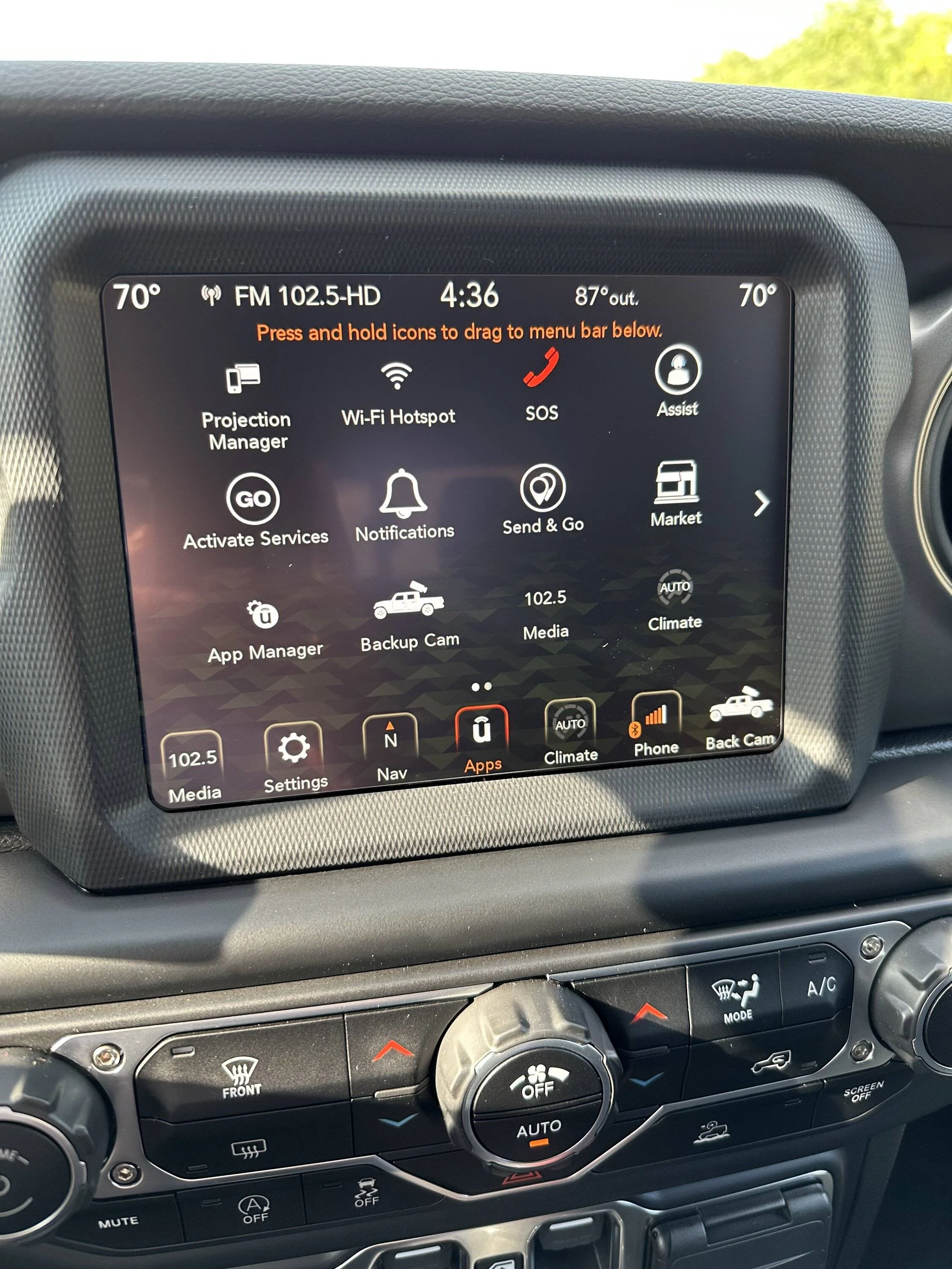 Tennessee - For sale- 8.4 uconnect Model # 68472596AM | Jeep Gladiator ...
