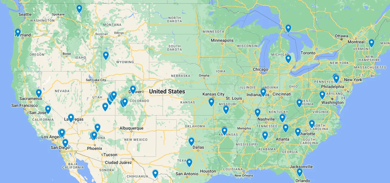 Badge of Honor Trail List in Google Maps | Jeep Gladiator (JT) News ...