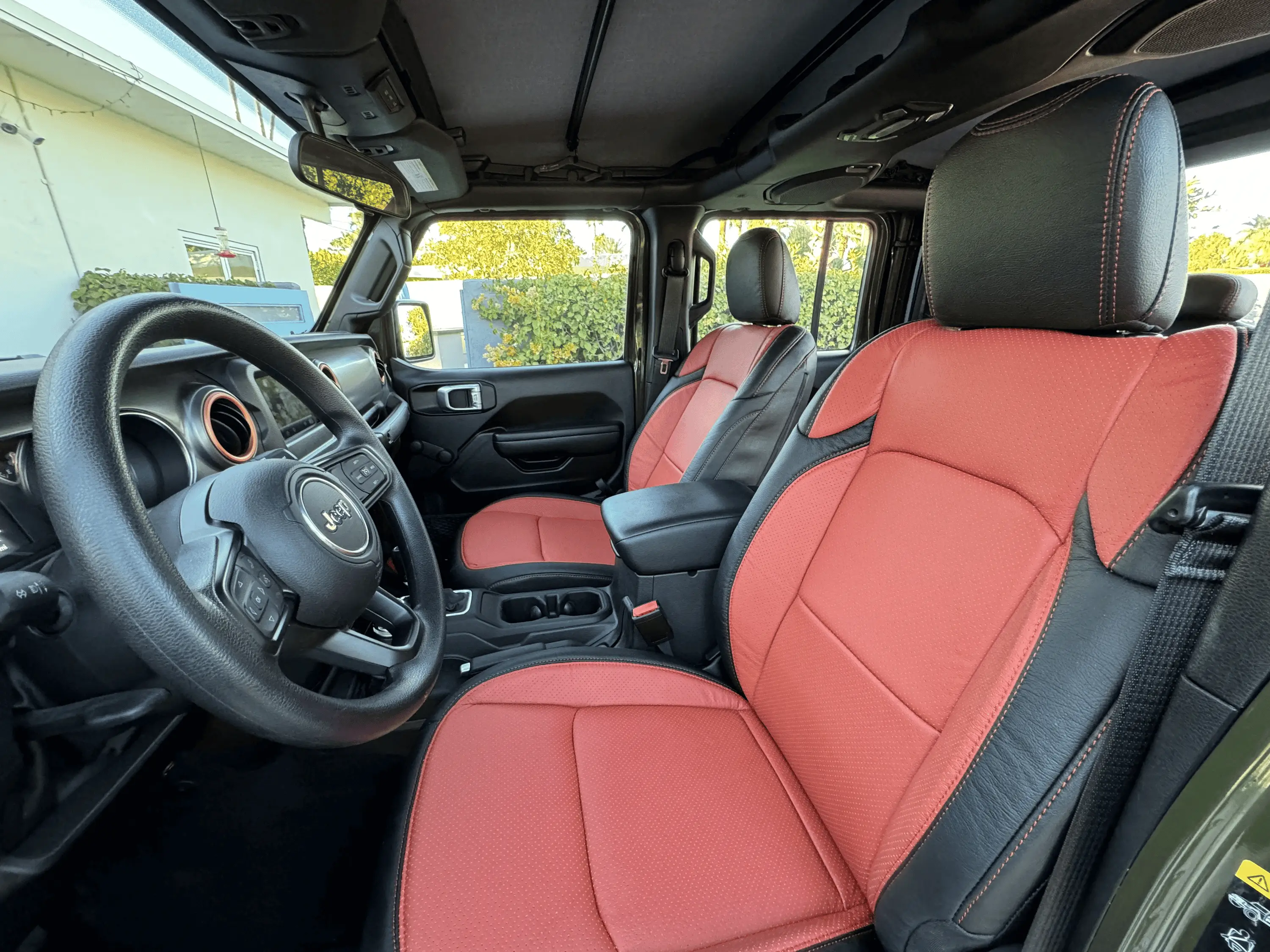 New Katzkin Tangerine Leather Interior | Jeep Gladiator (JT) News ...