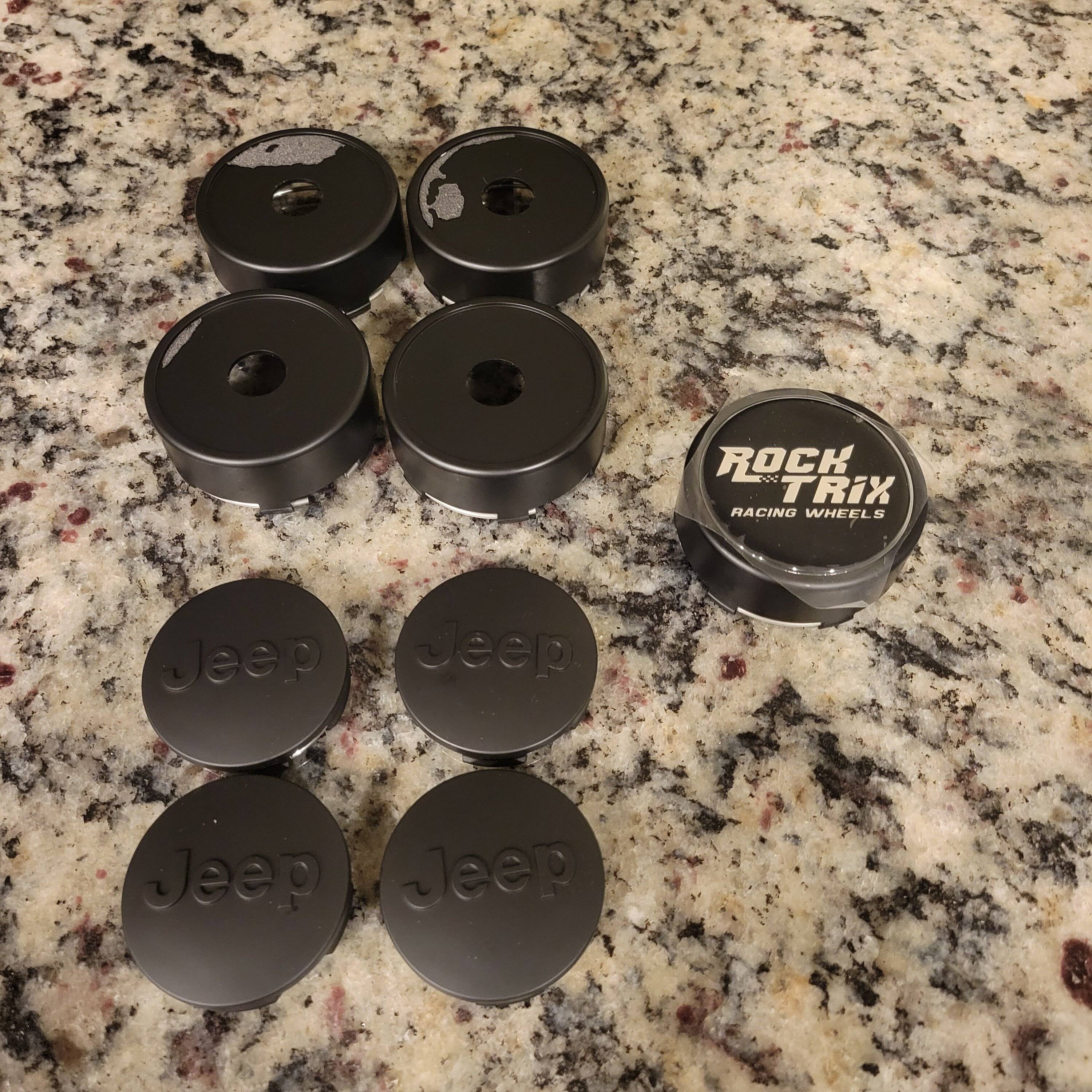 Rock Trix Custom Jeep Center Caps | Jeep Gladiator (JT) News, Forum ...