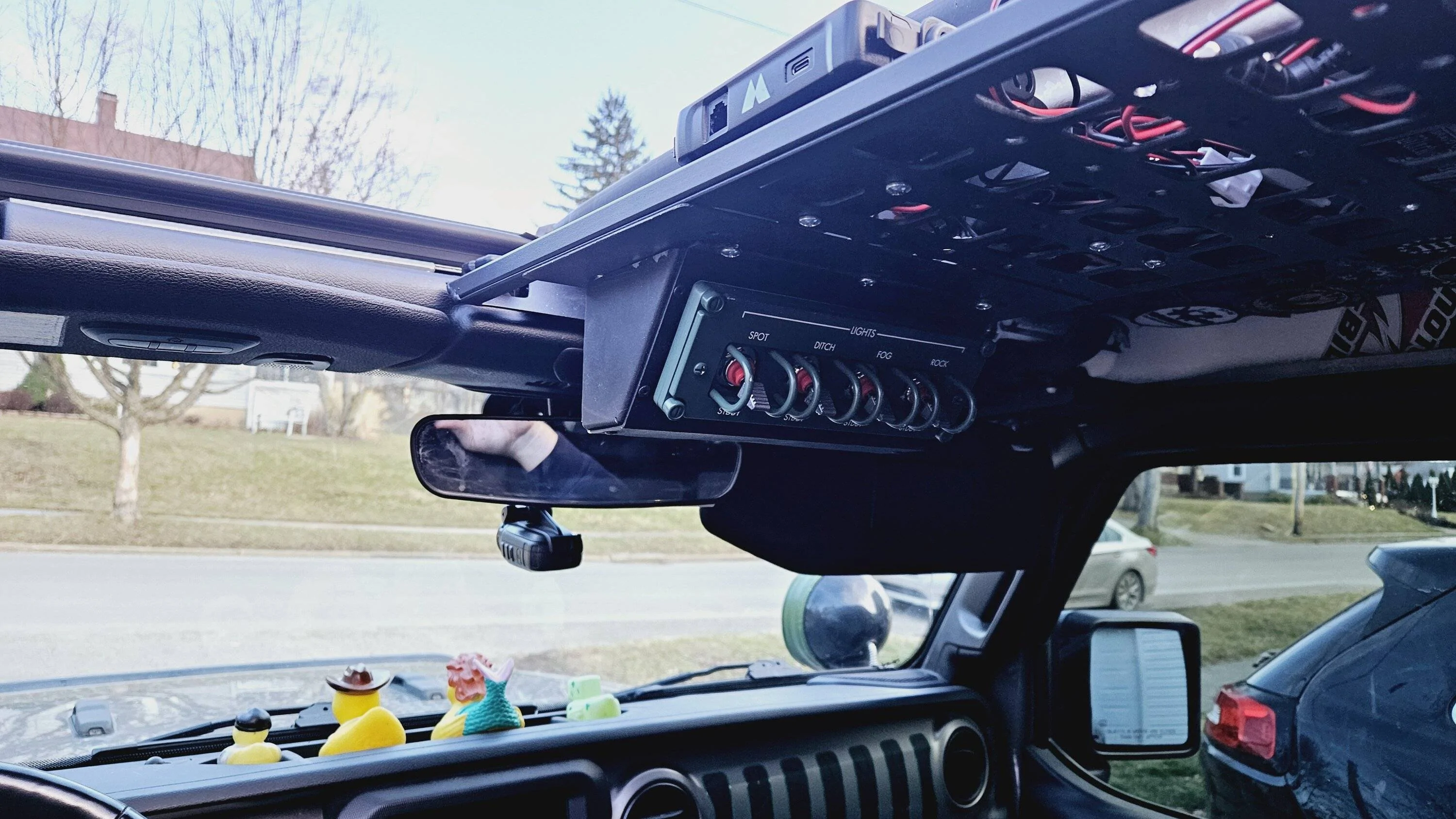 Molle overhead switch panel and radio mounts | Jeep Gladiator (JT) News ...