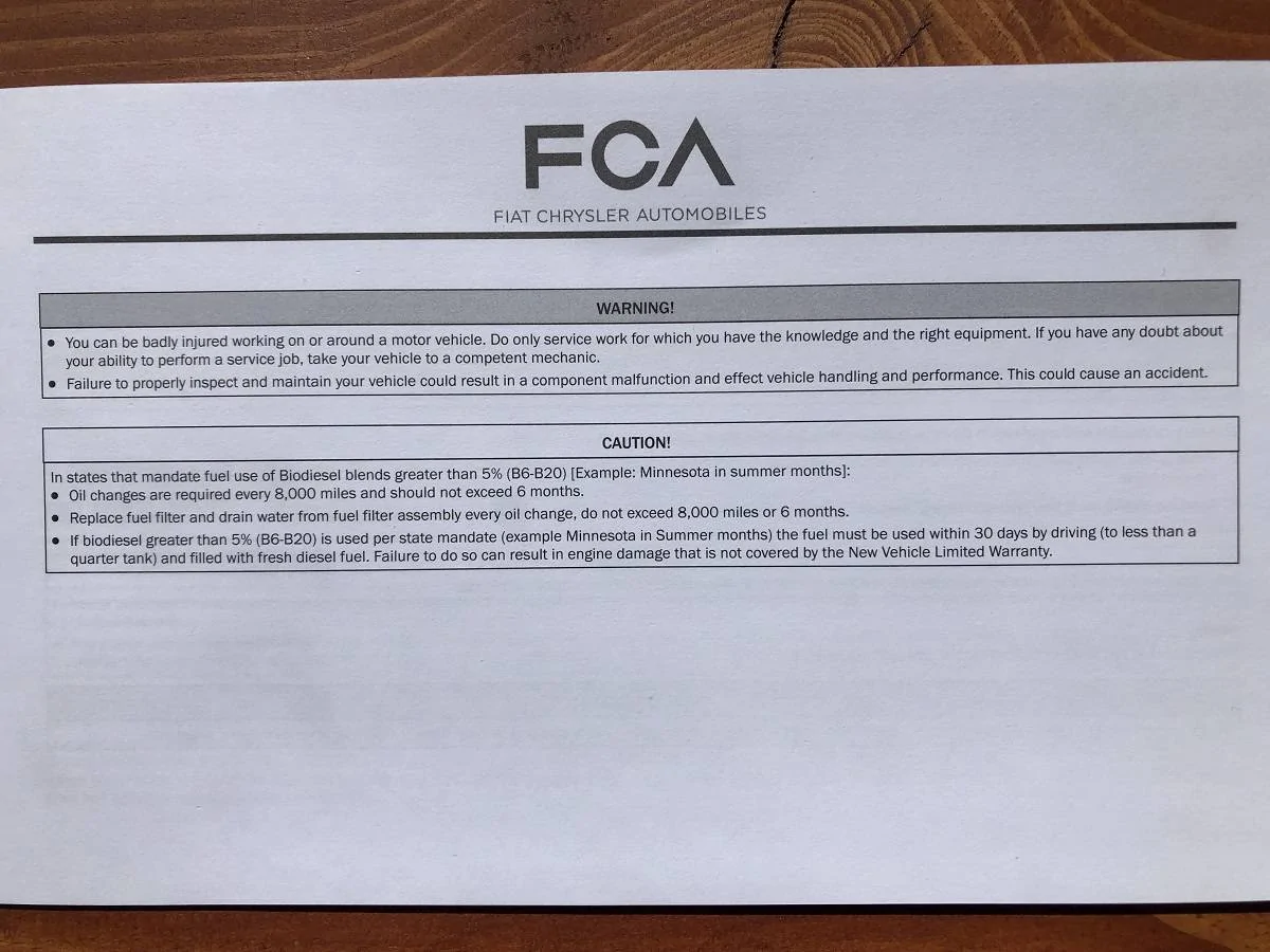 Ecodiesel Recall 01A HPFP Parts are Available | Page 14 | Jeep ...
