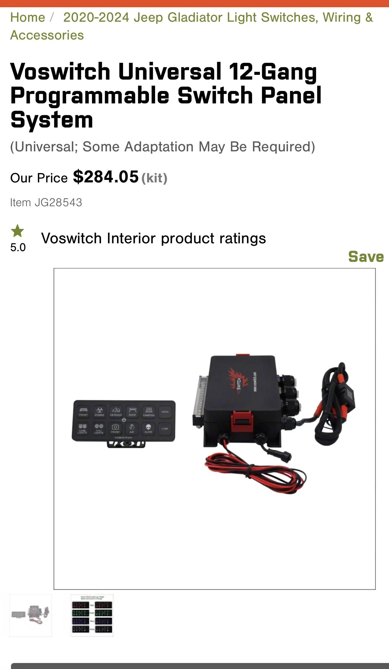 Replacing Factory Switches on Mojave with Voswitch 12 gang | Jeep ...