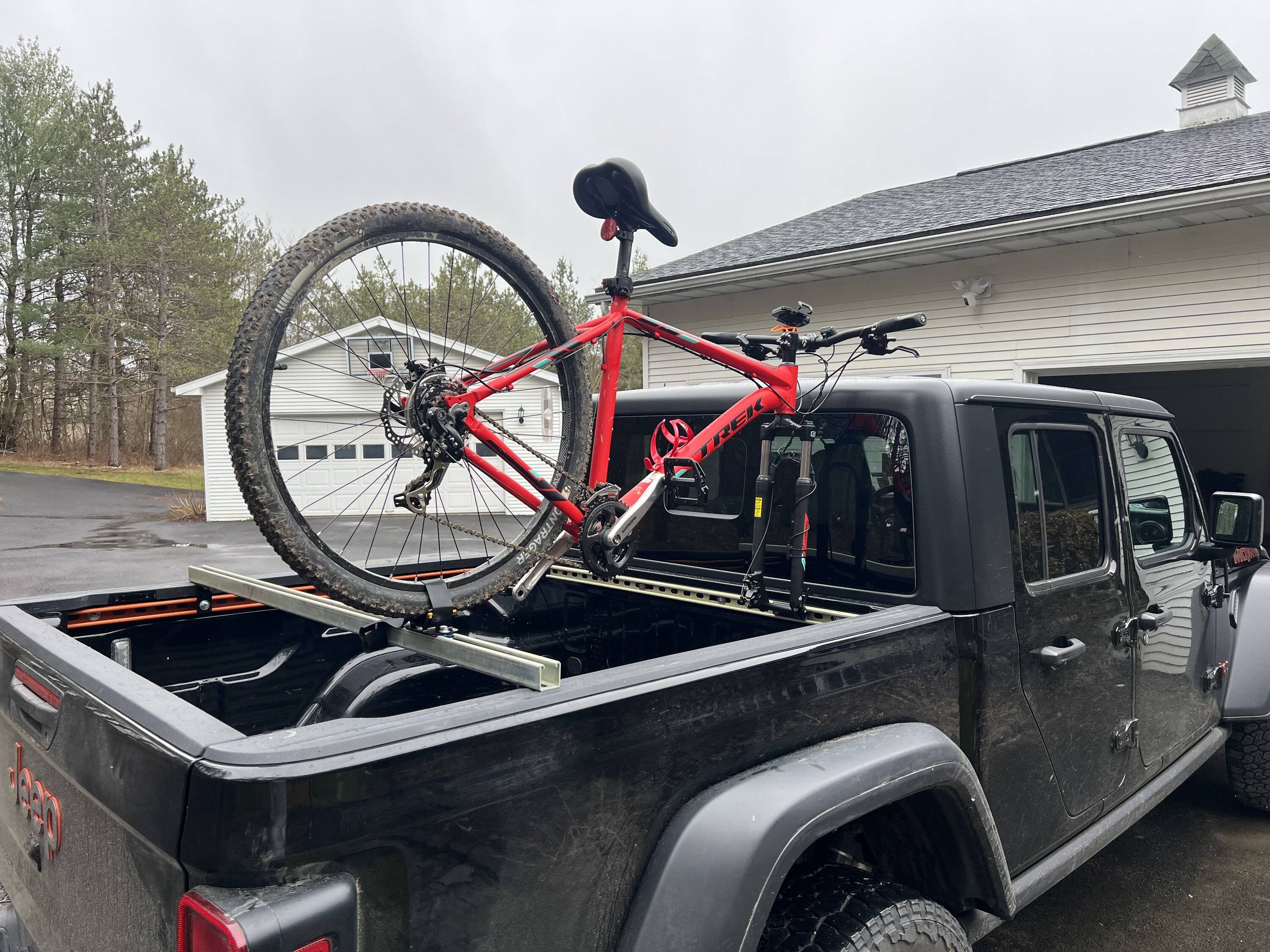 DIY Bike Rack | Jeep Gladiator (JT) News, Forum, Community ...