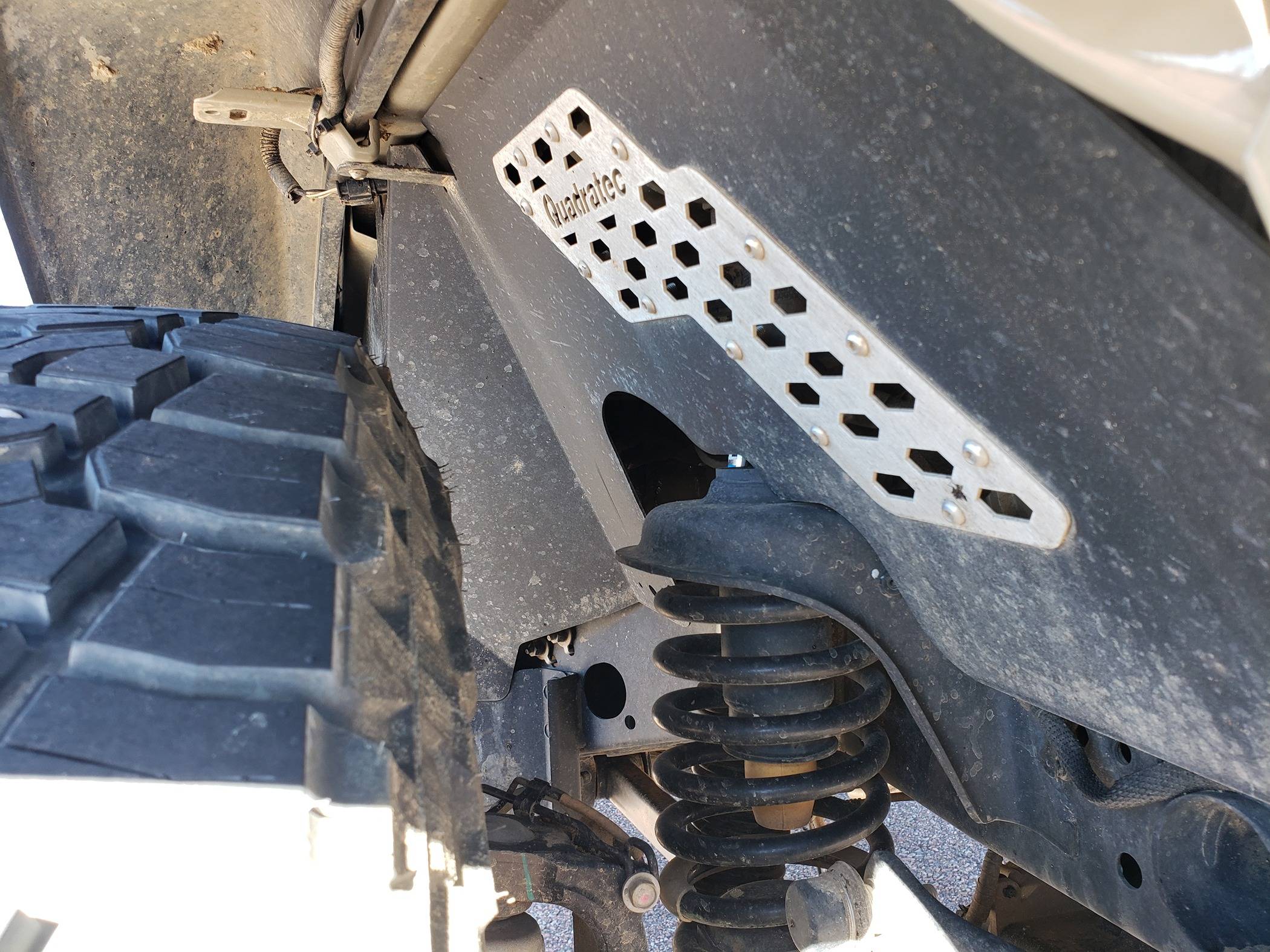 Does anyone have Quadratec inner fender? General Inner fenders help ...