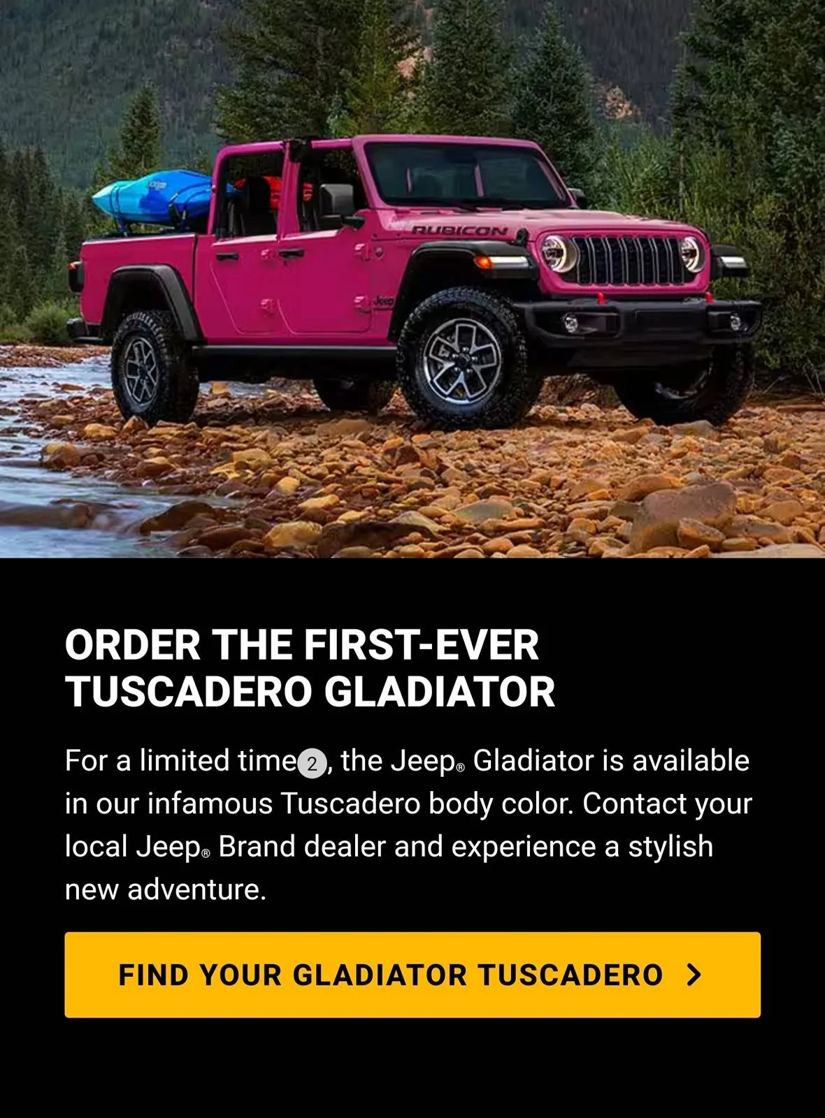 Tuscadero color available on Jeep Gladiator for the first time | Jeep ...