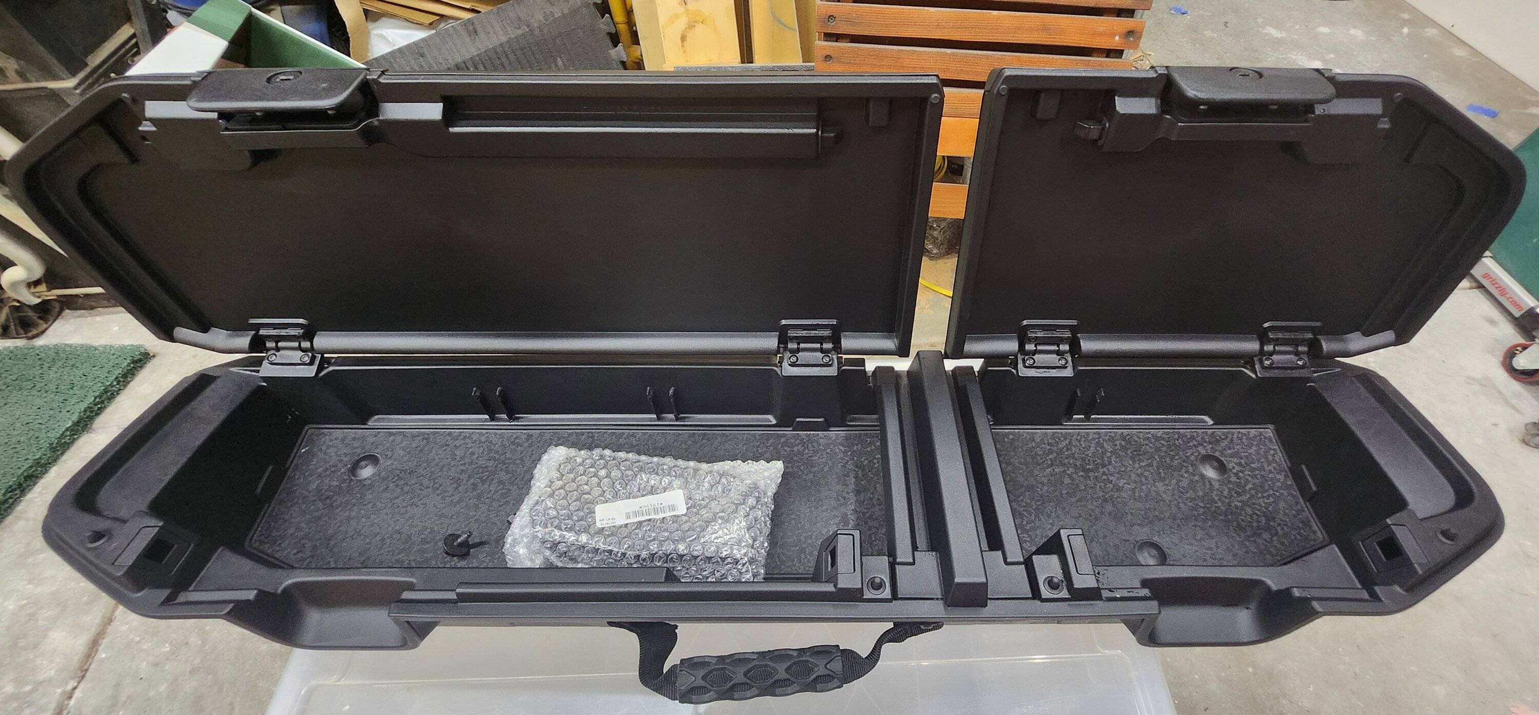 Washington - Factory locking rear underseat storage bin. Excellent ...