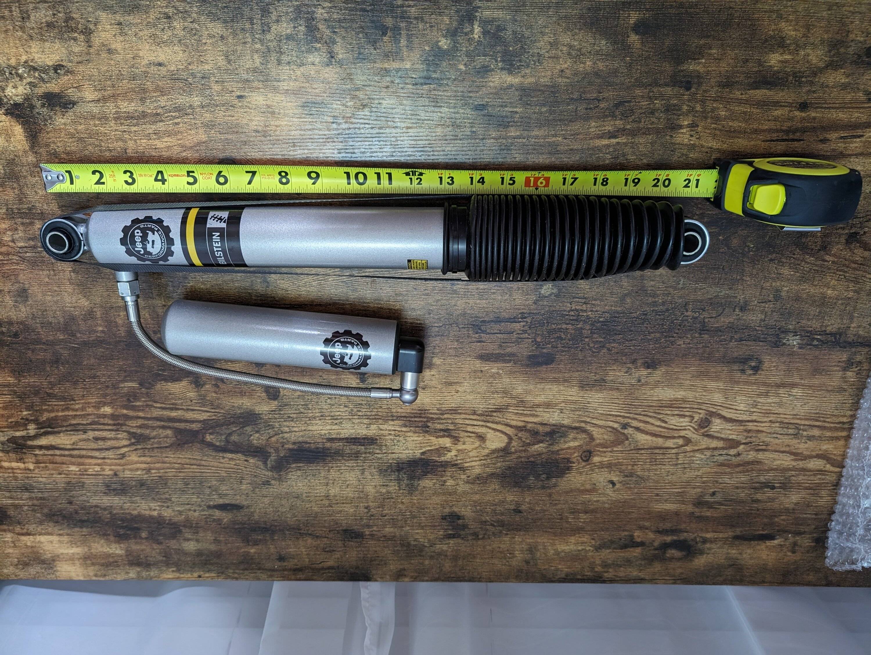 Mopar 2" Lift - Fox vs. Bilstein Shocks | Page 3 | Jeep Gladiator (JT ...