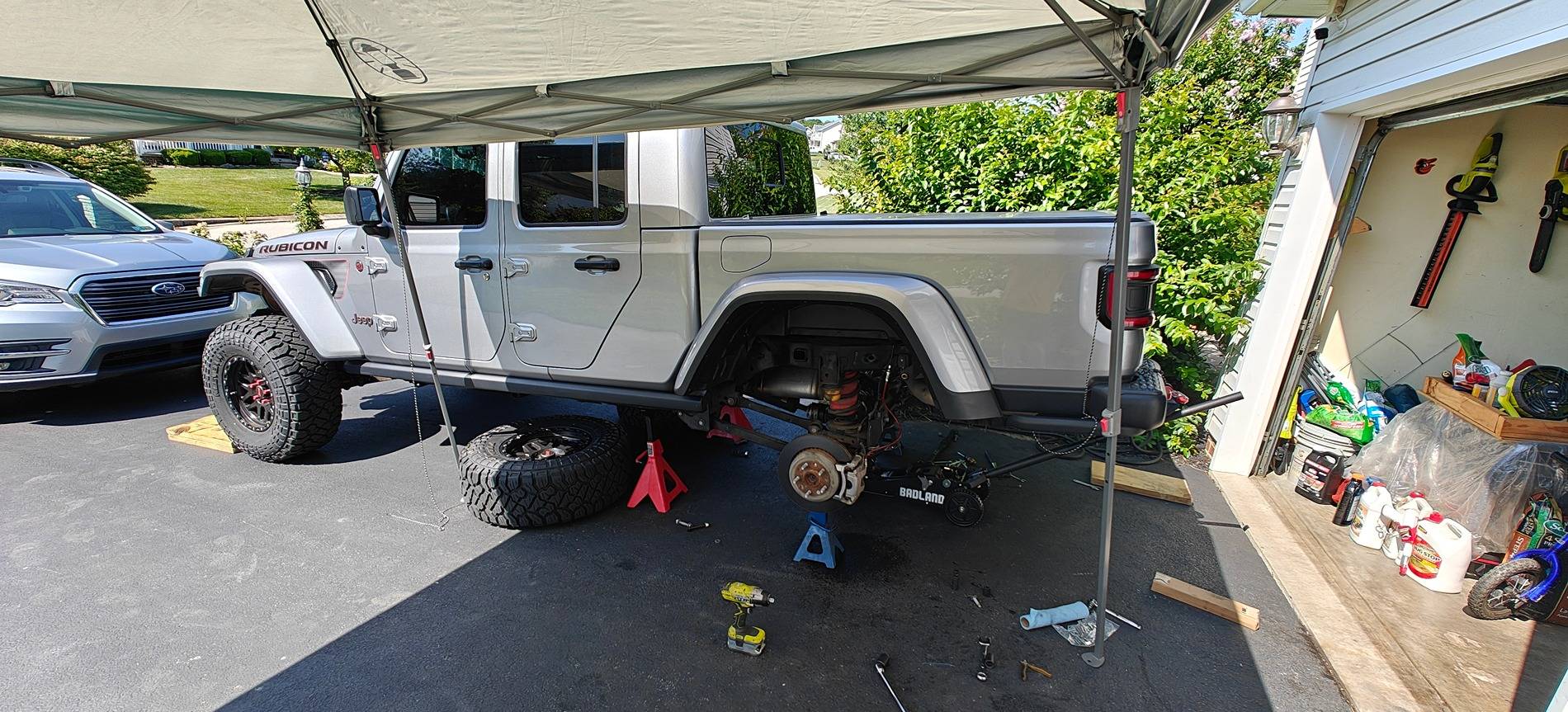 Correct front pinion angle after lift / stock ds | Jeep Gladiator (JT ...