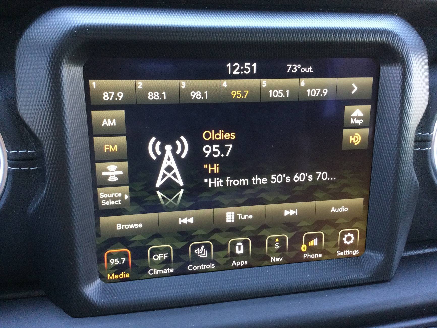 2023 Gladiator cluster screen - is this normal? | Jeep Gladiator (JT ...