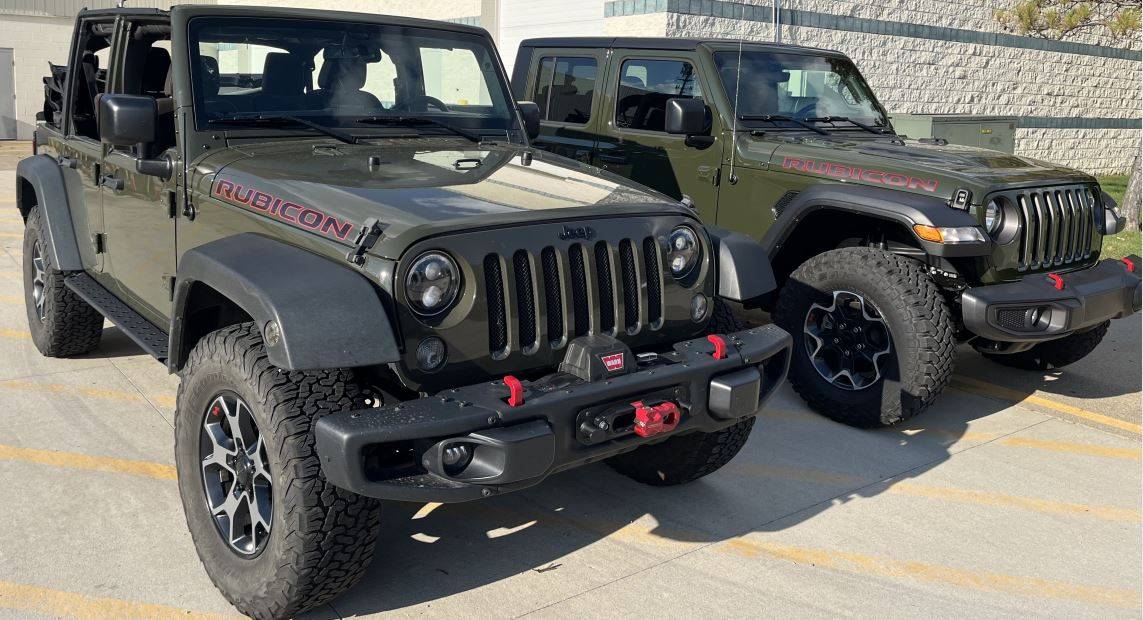 Gator vs. 41 -- color comparison photos | Jeep Gladiator (JT) News ...