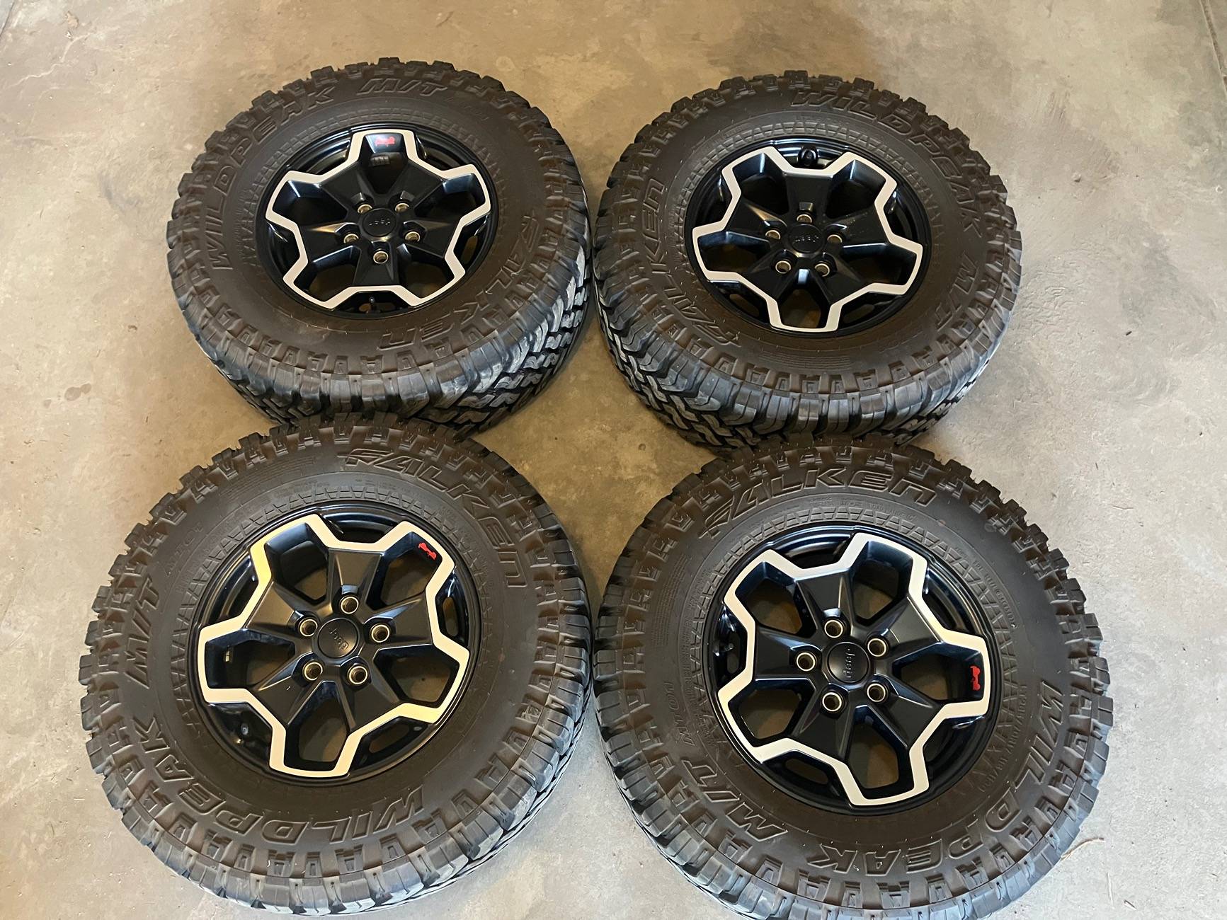 Colorado - OEM Rubicon NEW take off wheels/ tires | Jeep Gladiator (JT ...