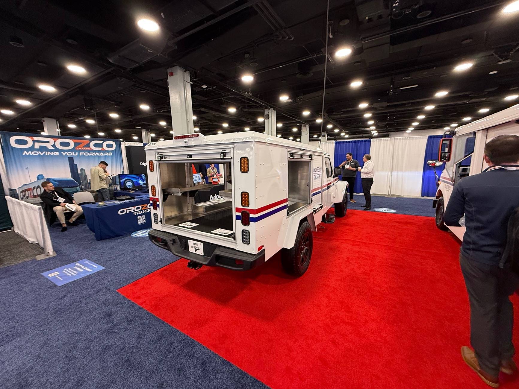 JT Mail Truck? National Postal Forum has a Kestrel Gladiator on Display | Jeep Gladiator (JT ...