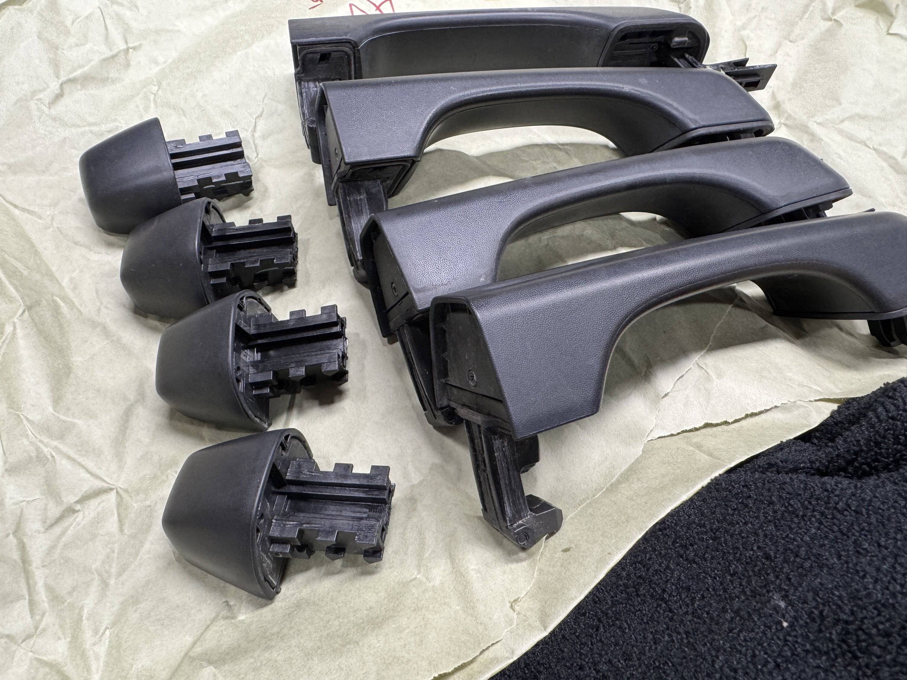 California - Gladiator or Wrangler Exterior Door handles without ...