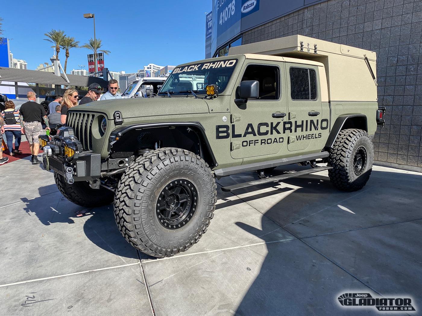 Black Rhino Wheels Gladiator Build [SEMA 2019] | Jeep Gladiator (JT ...
