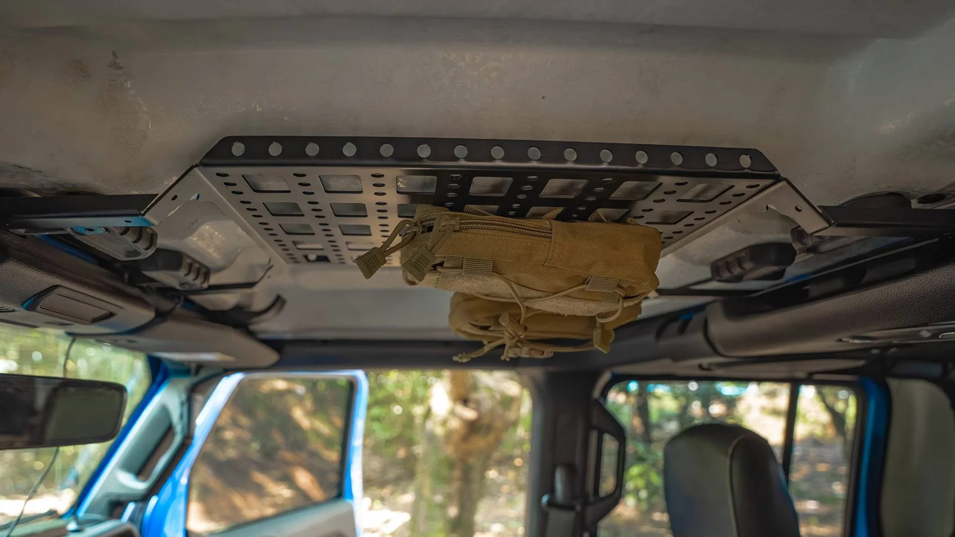 Exceedfab's upcoming release: Curved Overhead Molle Panel | Jeep ...