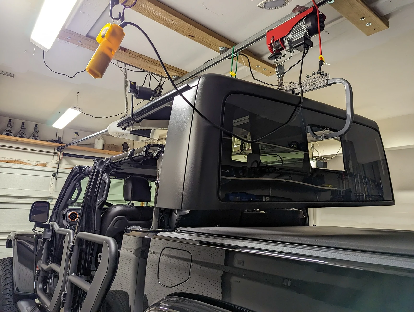 Pennsylvania - Jeep JT Gladiator Electric Hoist System for the Top $175 ...