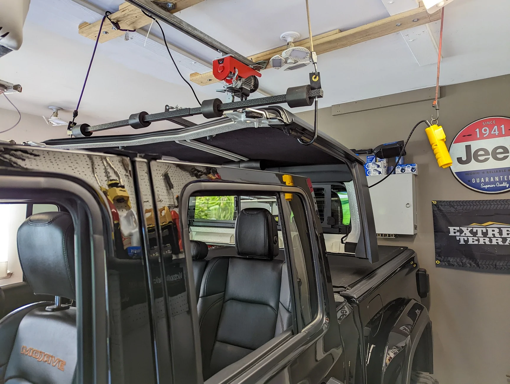 Pennsylvania - Jeep JT Gladiator Electric Hoist System for the Top $175 ...