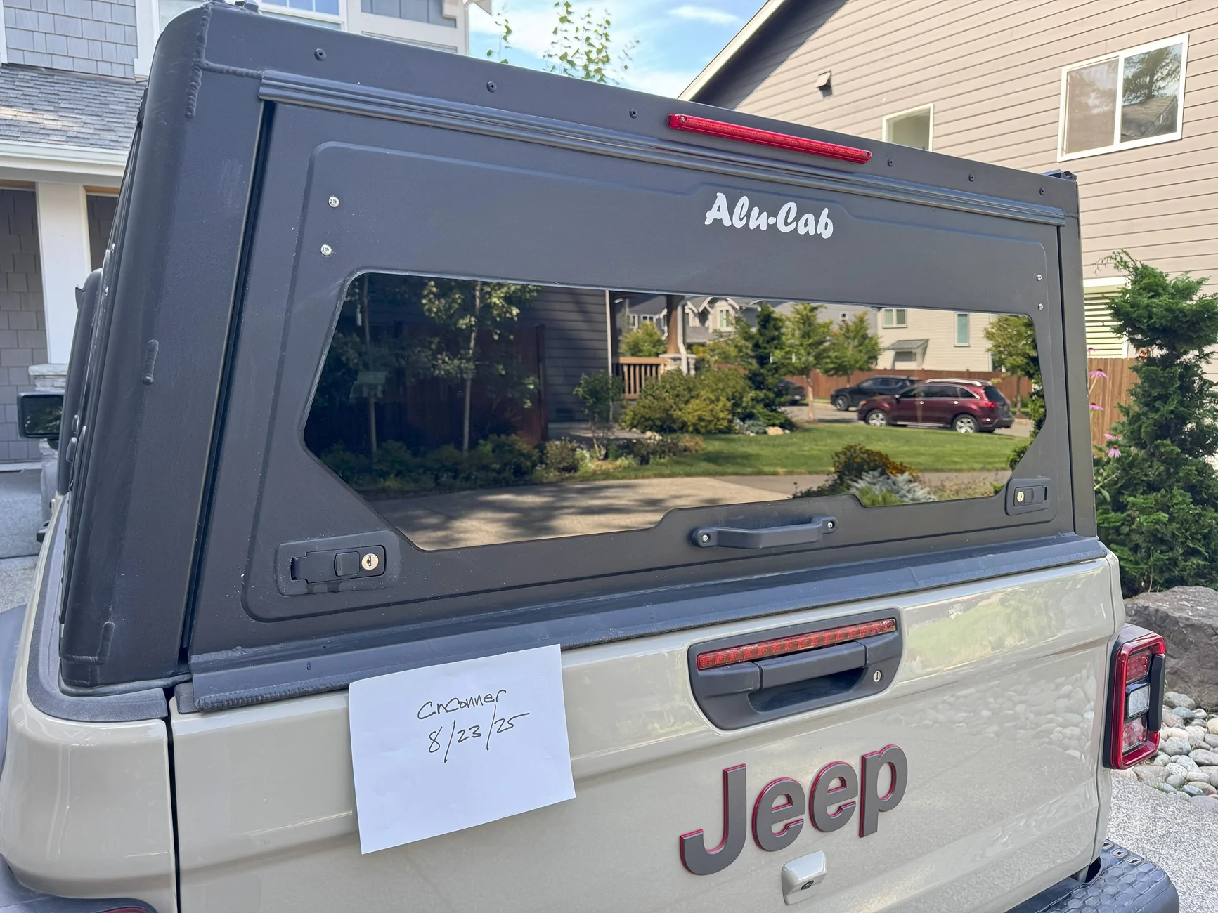 Washington - Alu-Cab Countour Canopy w/side windows & full rear door ...