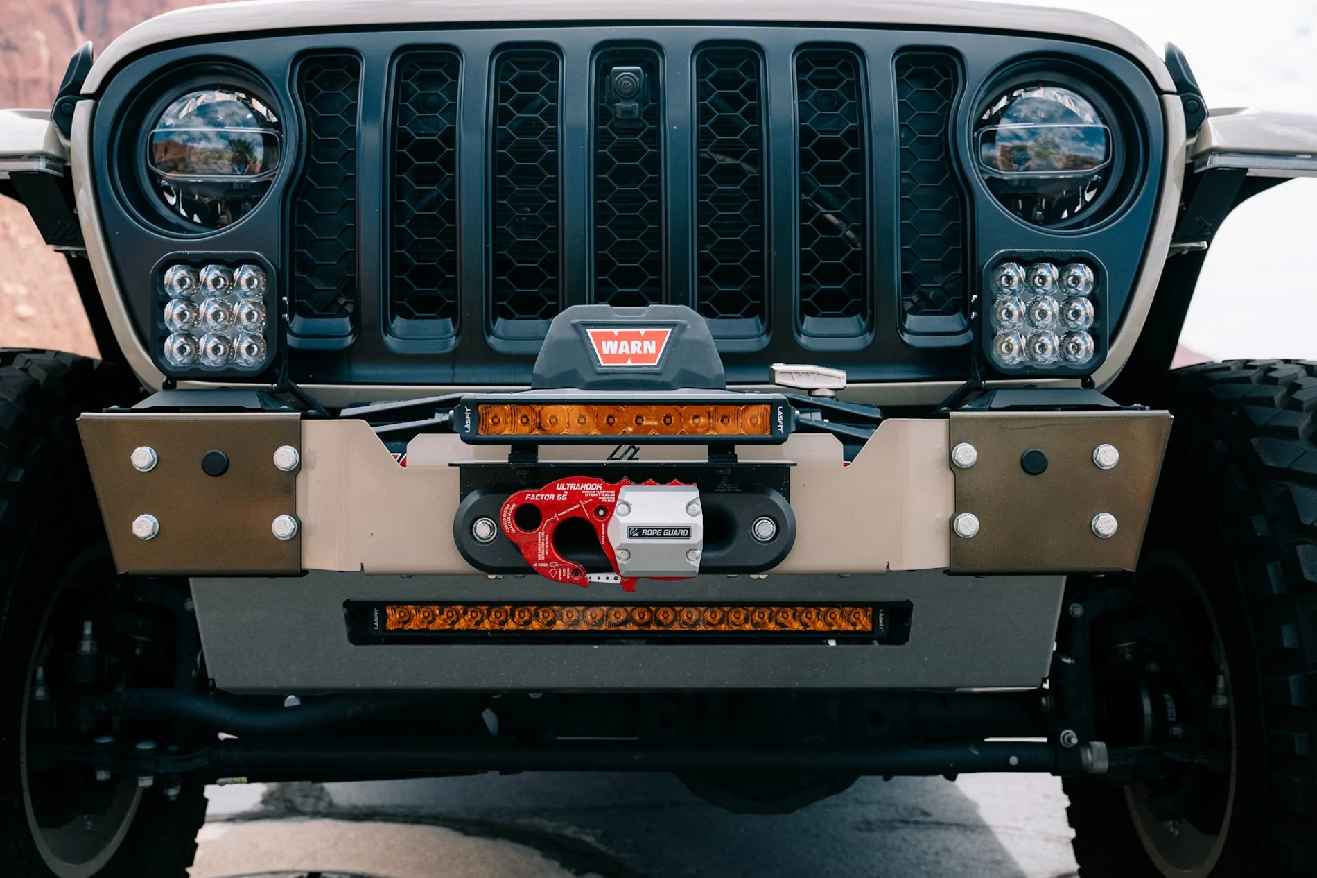 Modular Front Bumper Combo (American Adventure Lab) | Jeep Gladiator ...
