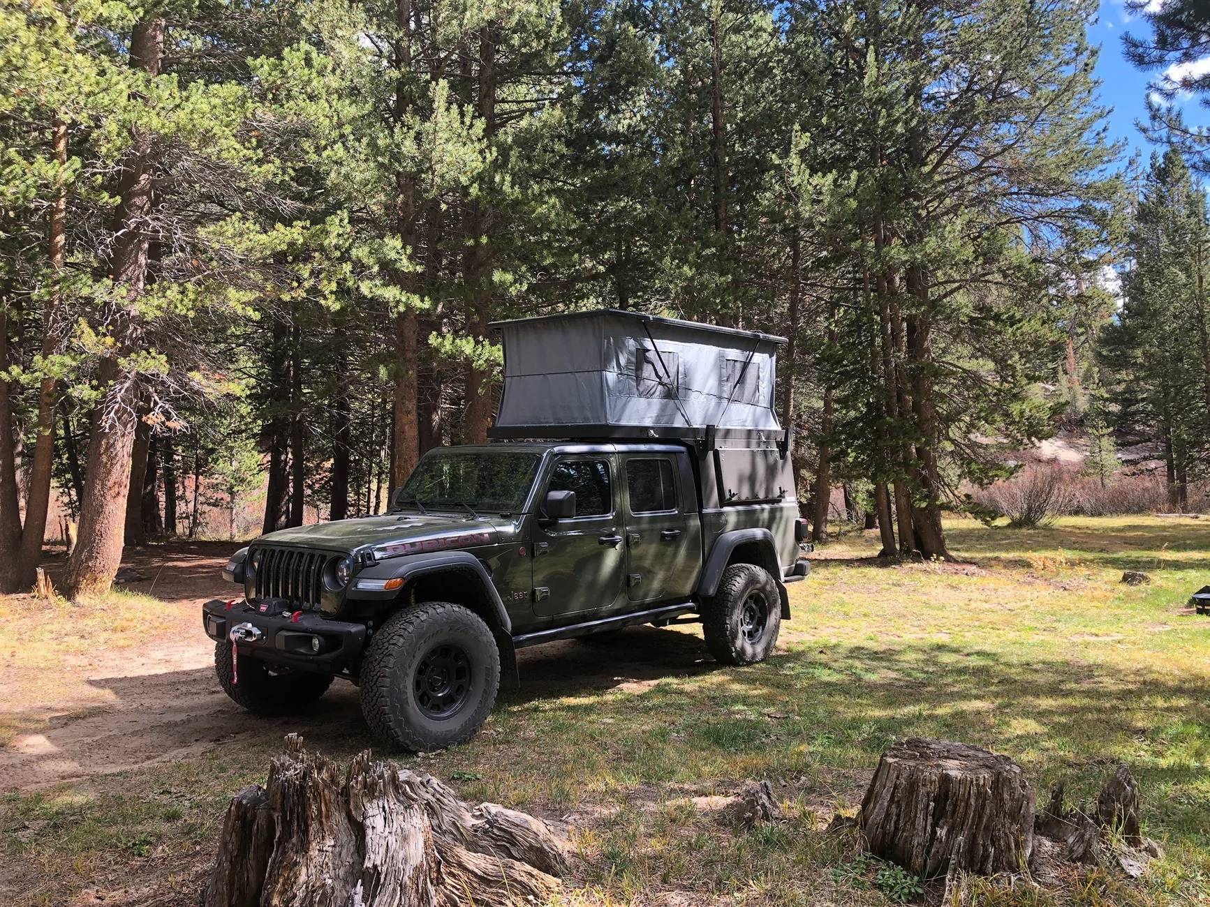 Nevada - FOR SALE Pop Up Camper Shell - Topo Topper Badlander | Jeep ...