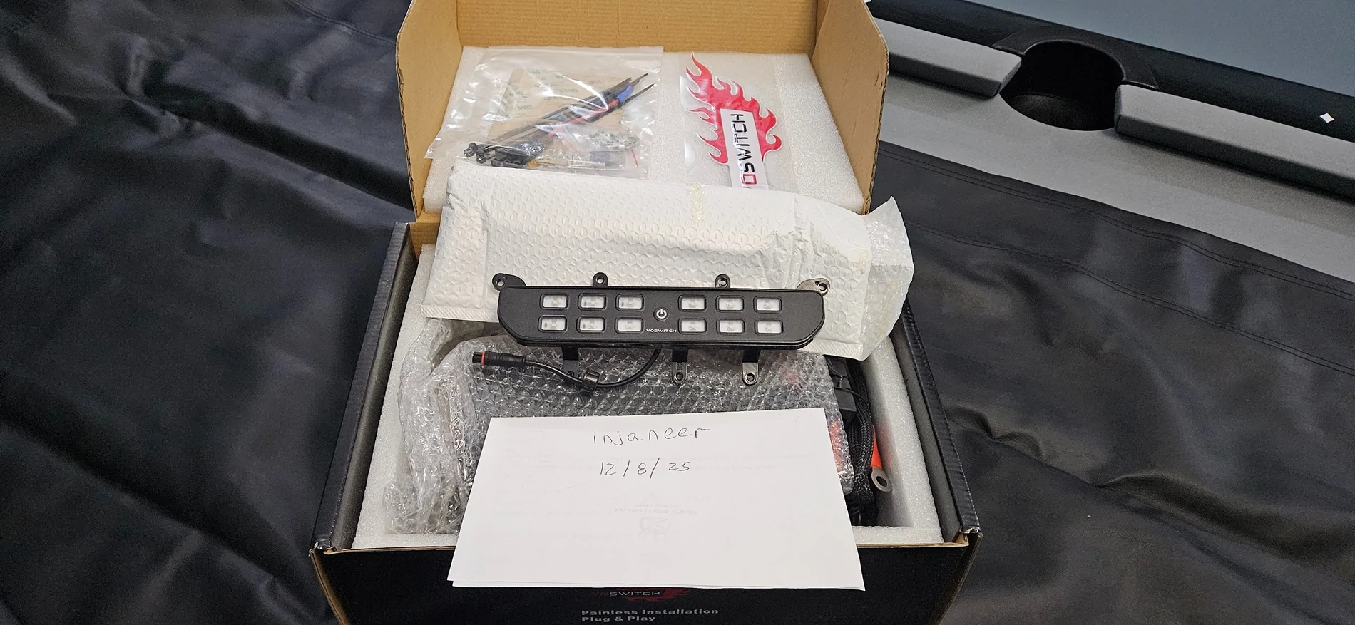 North Carolina - Voswitch JL120 Lower Dash Switch Panel for Jeep ...