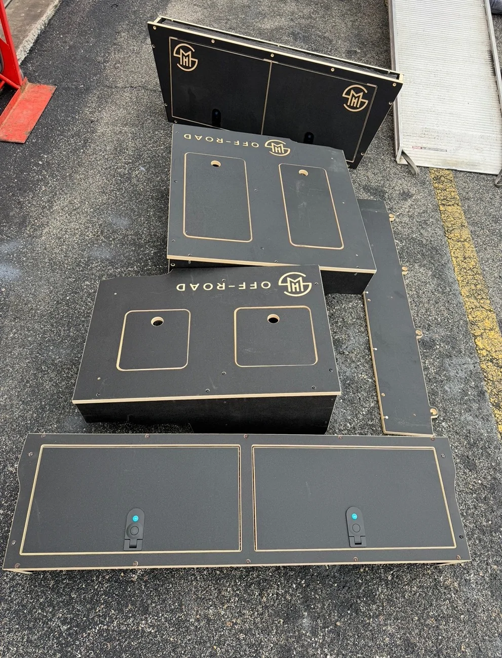 Florida - JT Seat Delete, AEV Lift kit, AEV wheels, Stealth Light bar ...