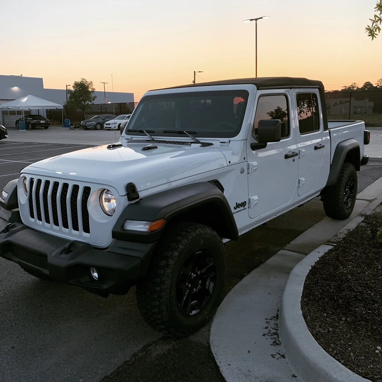 Anybody have pics of Sport gladiators on 35s with just a leveling kit ...