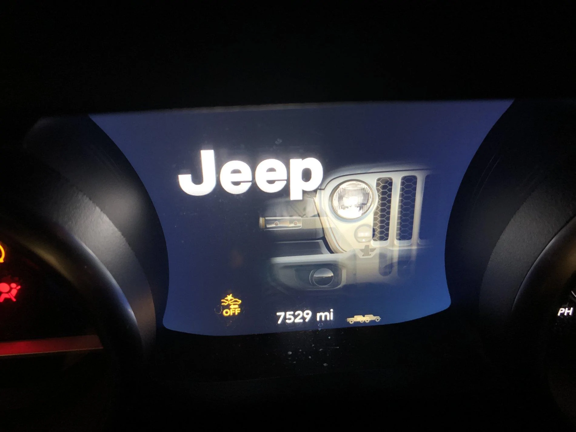 Instrument cluster splash screen | Jeep Gladiator (JT) News, Forum ...
