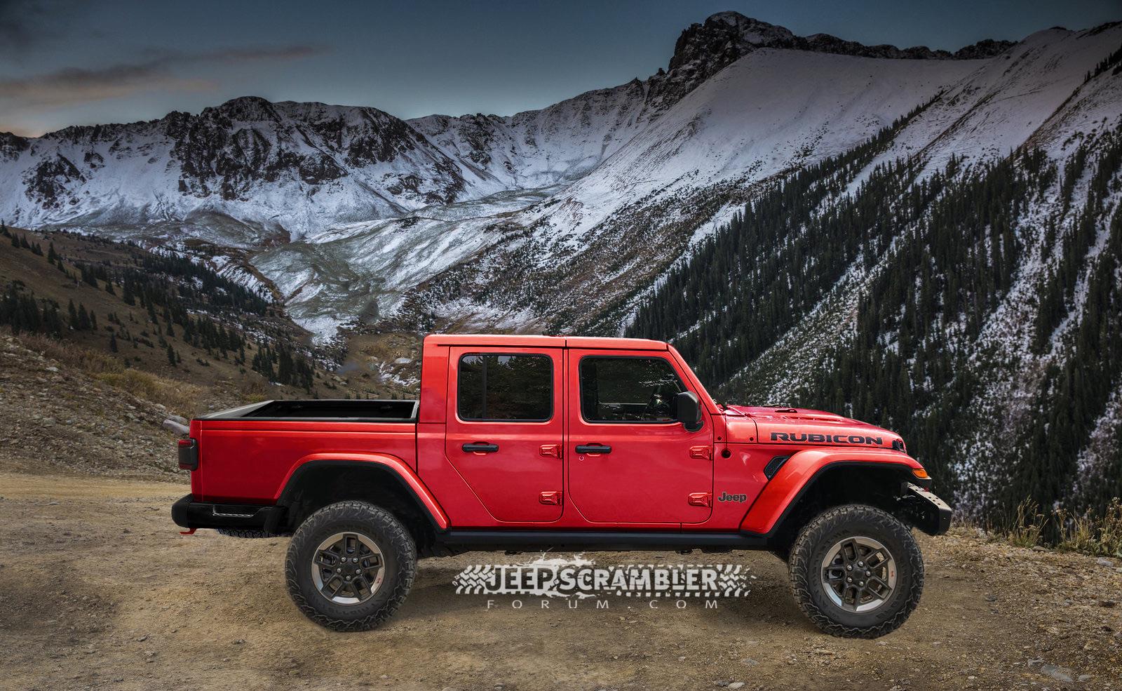 JT Rubicon Rendering | Jeep Gladiator (JT) News, Forum, Community ...