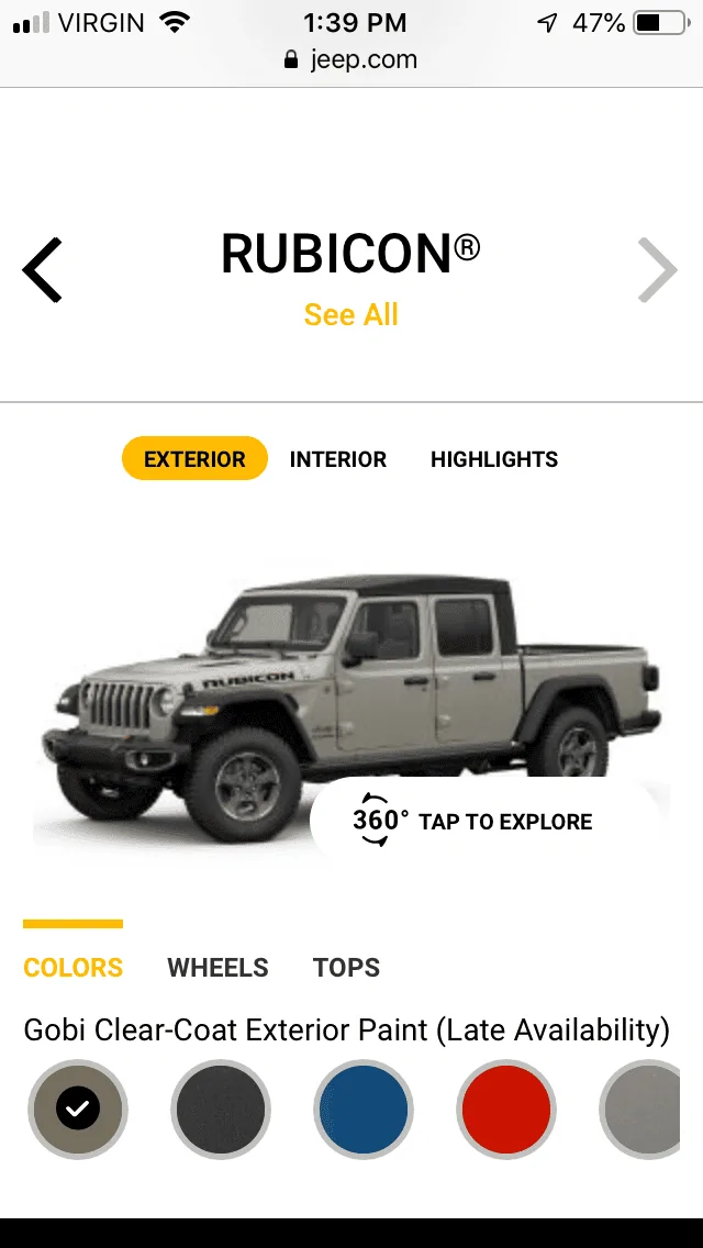 [Updated] 2020 Gladiator Colors Revealed! Gobi, Hydro Blue, Gator ...