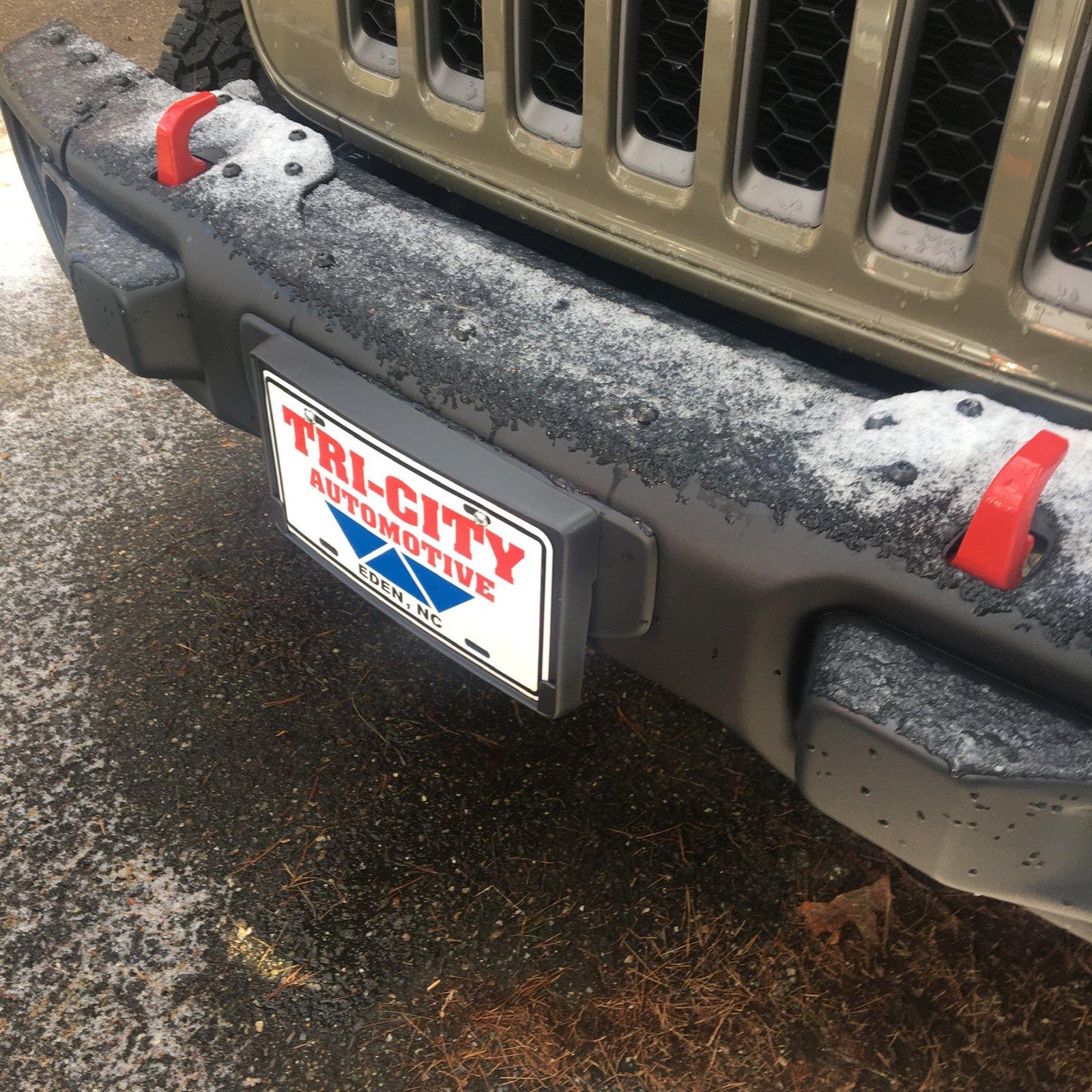 Front License Plate Bracket Part Number? | Page 2 | Jeep Gladiator (JT ...