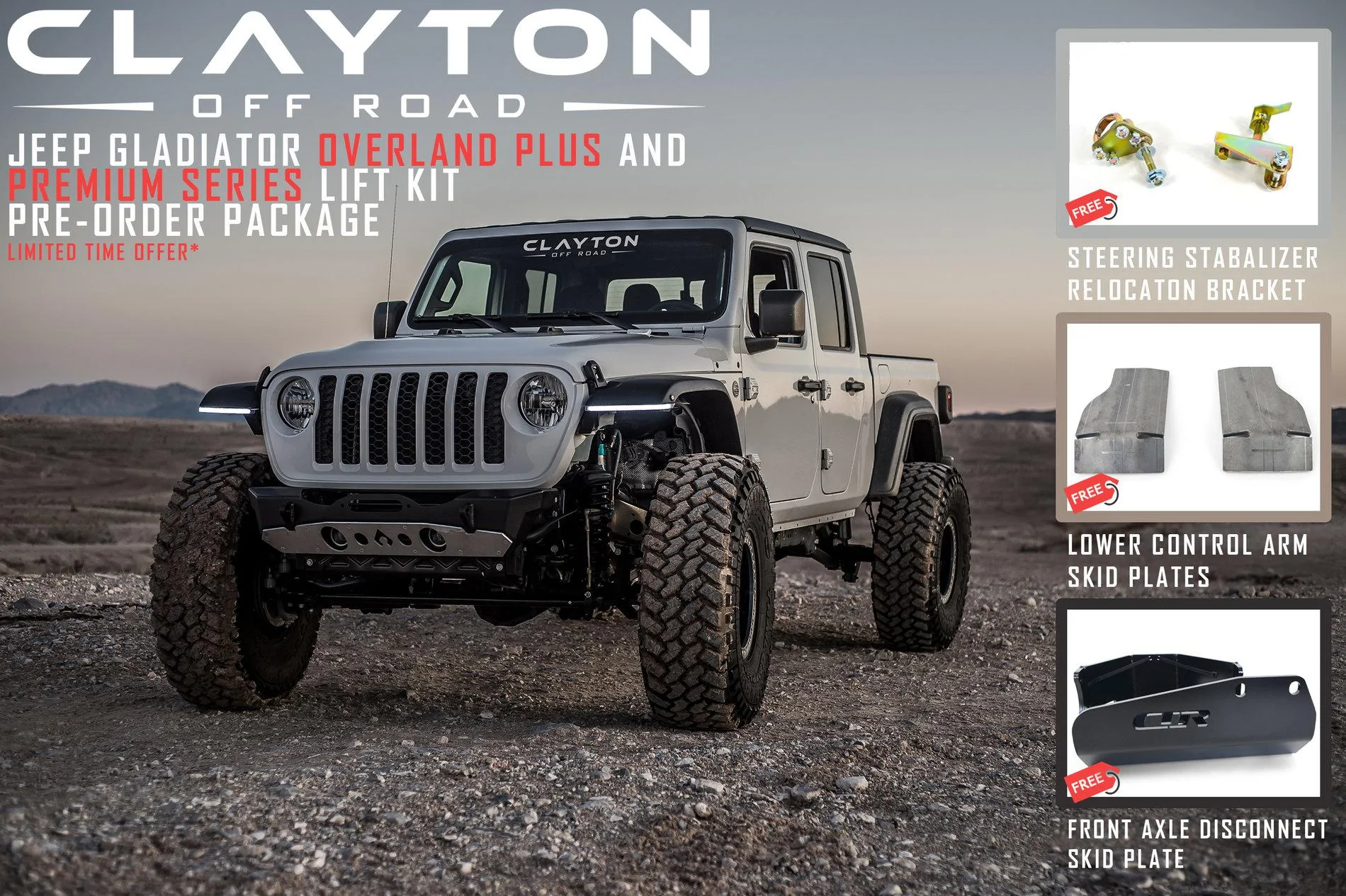 Gladiator Lift Kit Pre Order Package Now Available! | Jeep Gladiator ...