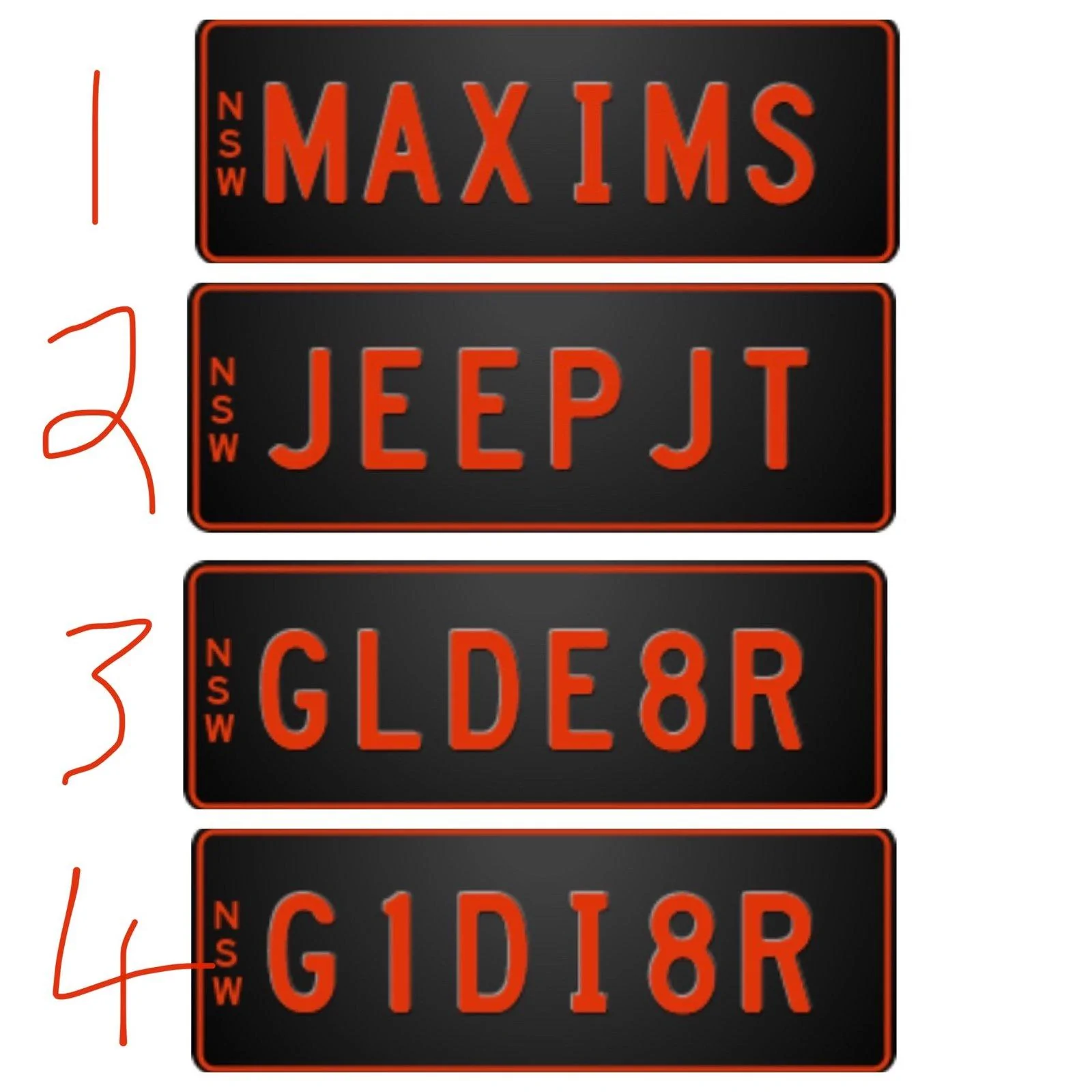 Licence plate/ number plate/ rego plate | Jeep Gladiator (JT) News ...