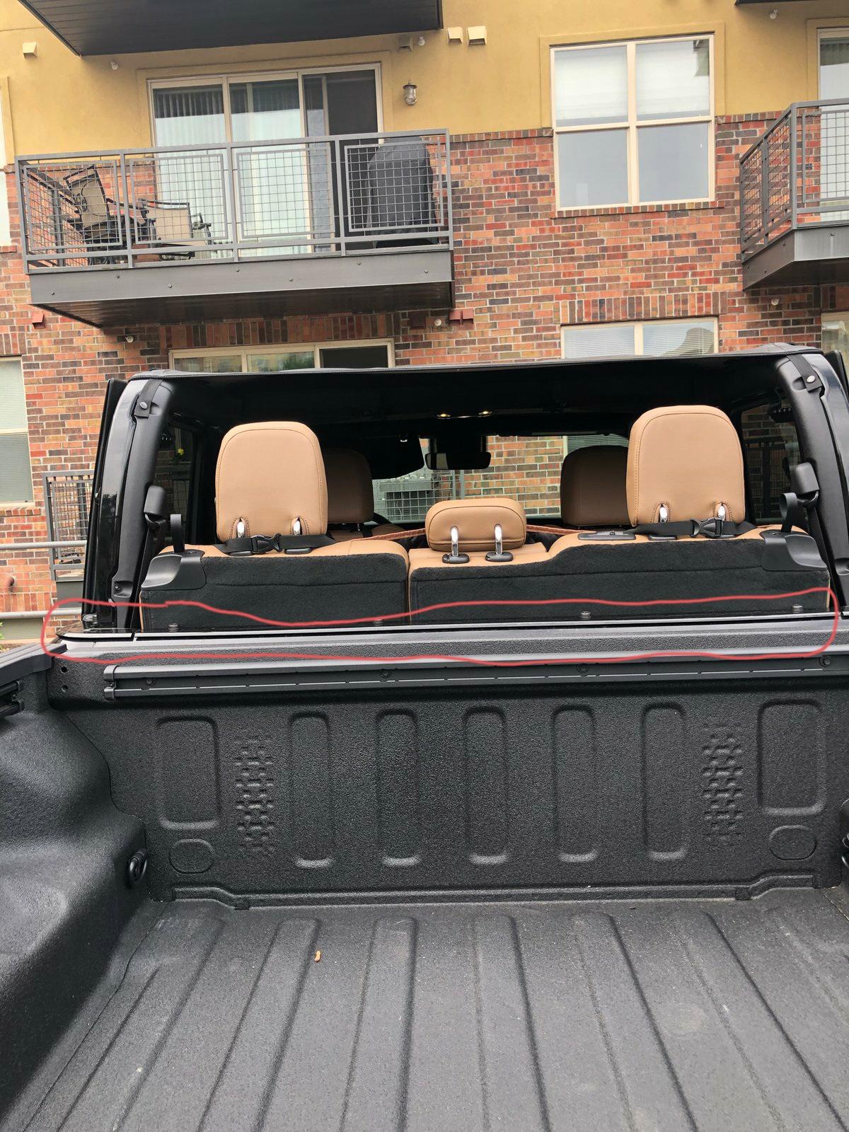 Anyone tried the Mopar Sun Bonnet 82215620? | Page 3 | Jeep Gladiator ...